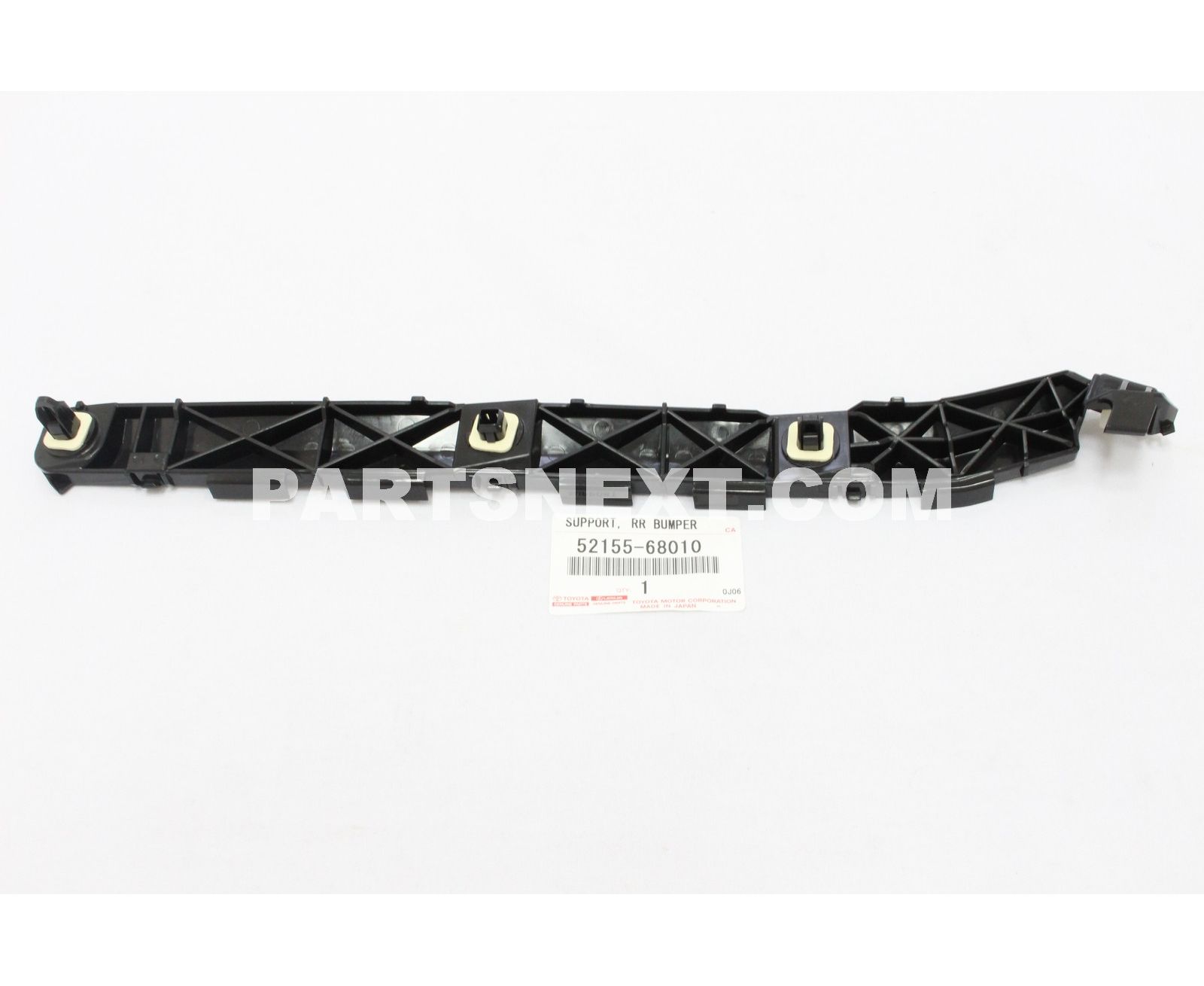 Toyota :: 52155-68010 SUPPORT, REAR BUMPER SIDE, RH