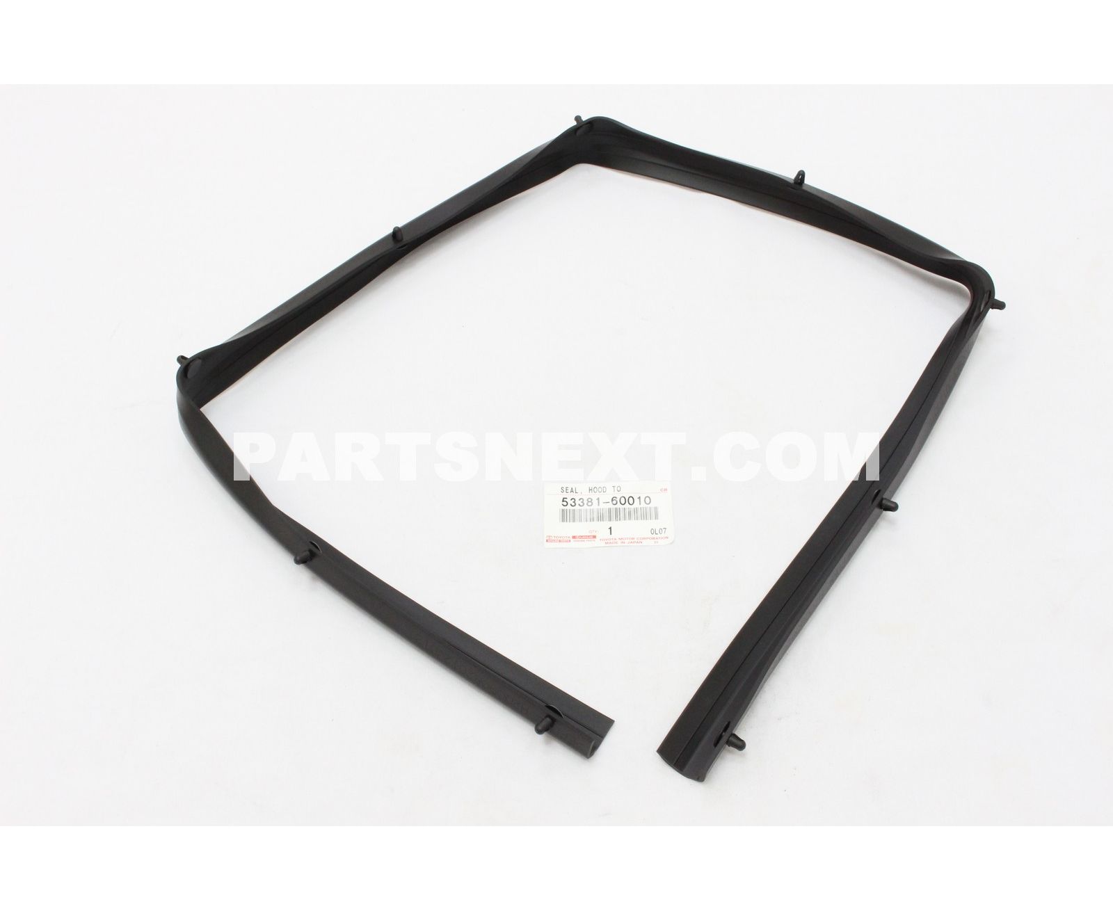 Toyota :: 53381-60010 SEAL, HOOD TO RADIATOR SUPPORT