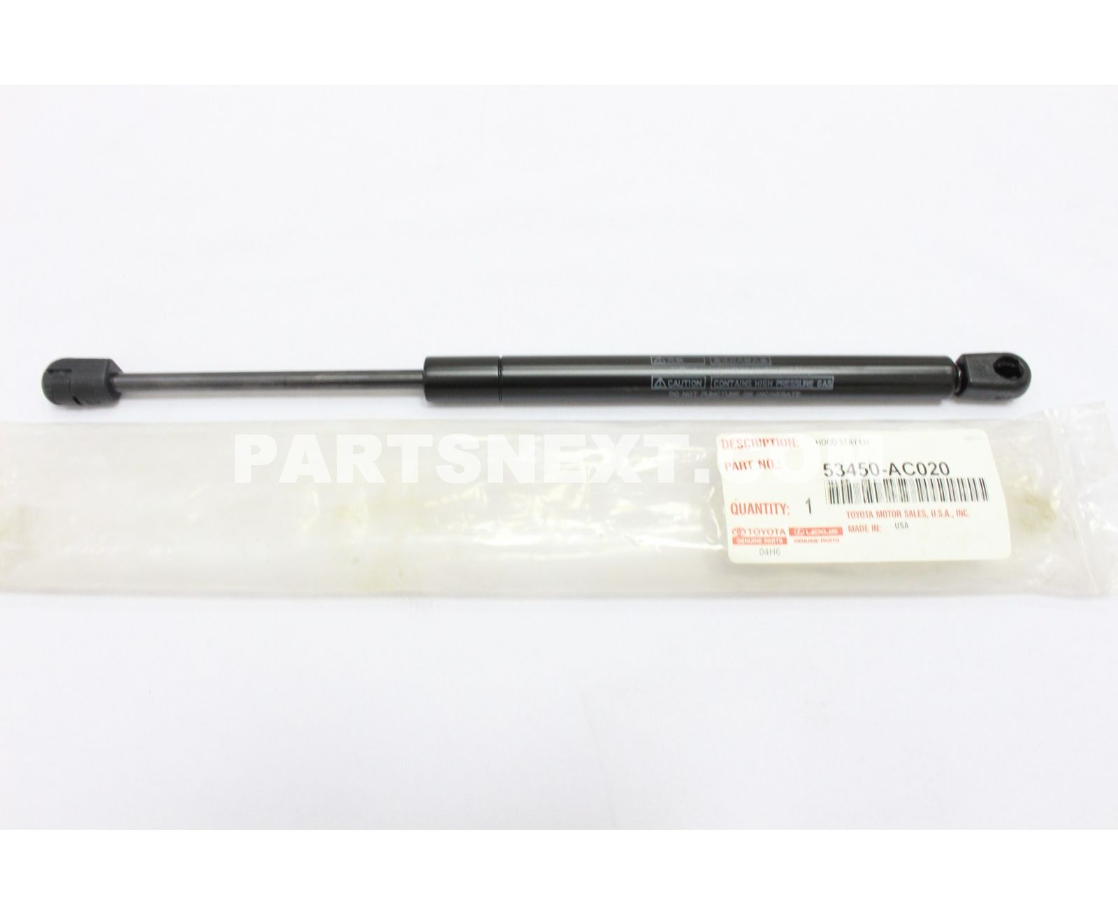 Toyota :: 53450-AC020 SUPPORT ASSY, HOOD