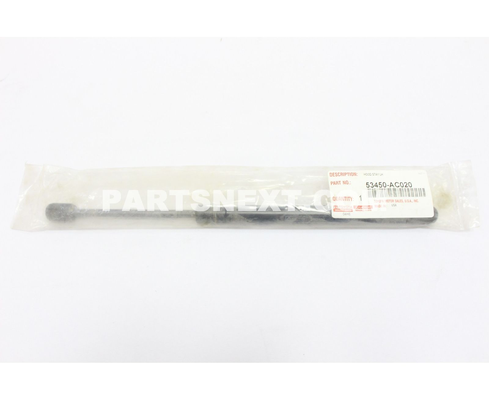 Toyota :: 53450-AC020 SUPPORT ASSY, HOOD