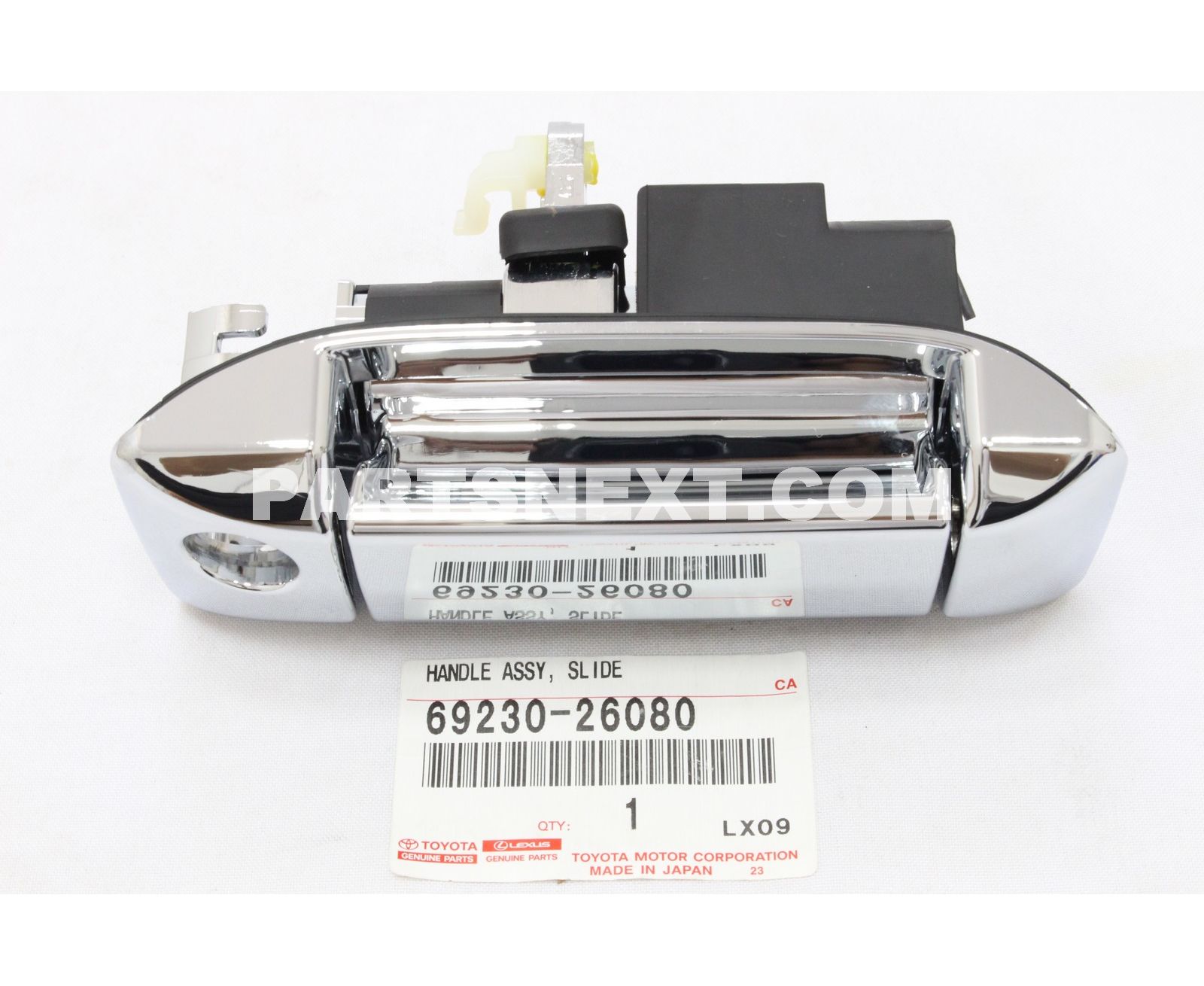 Toyota :: 69230-26080 HANDLE ASSY, REAR DOOR OUTSIDE, RH