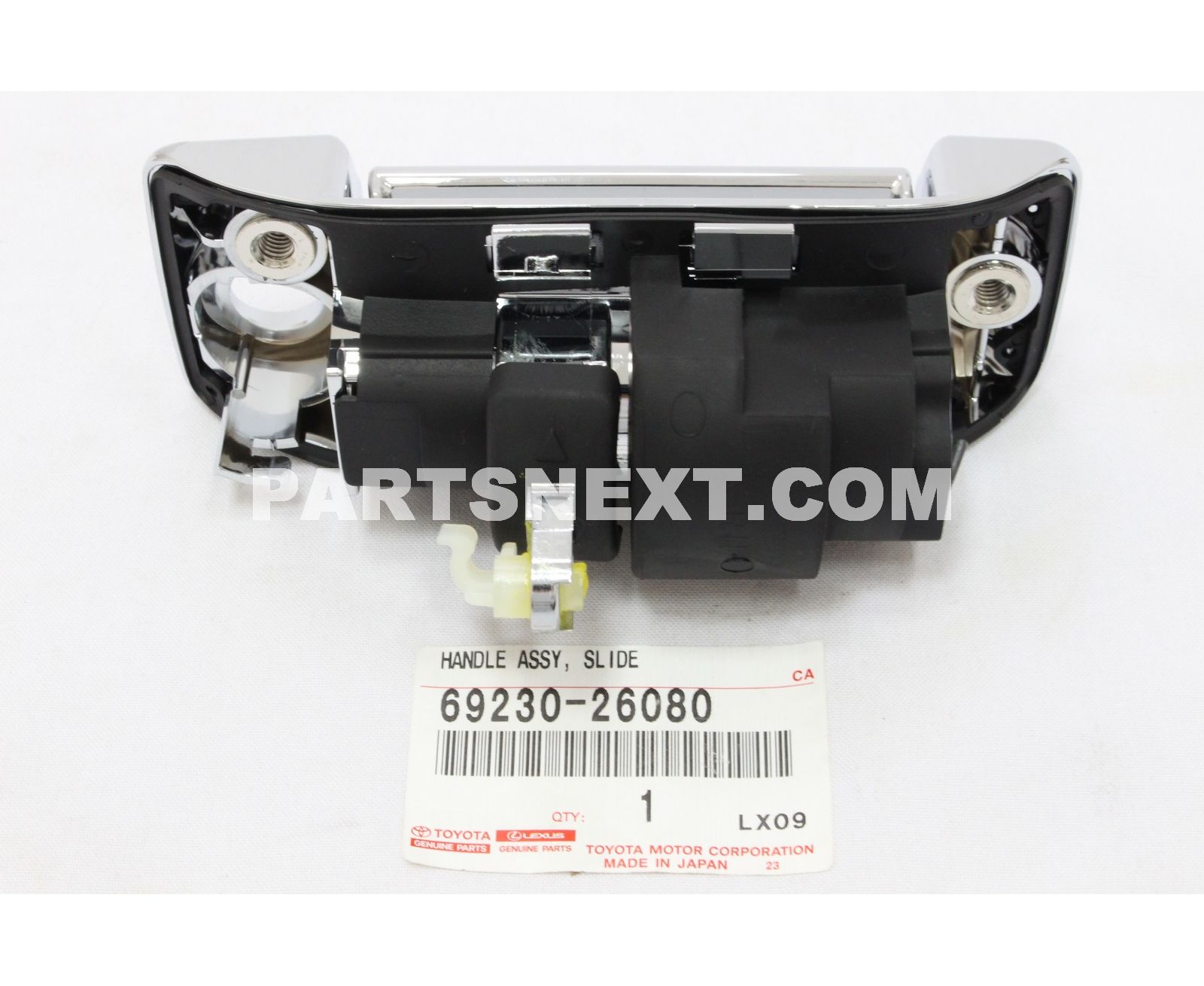 Toyota :: 69230-26080 HANDLE ASSY, REAR DOOR OUTSIDE, RH