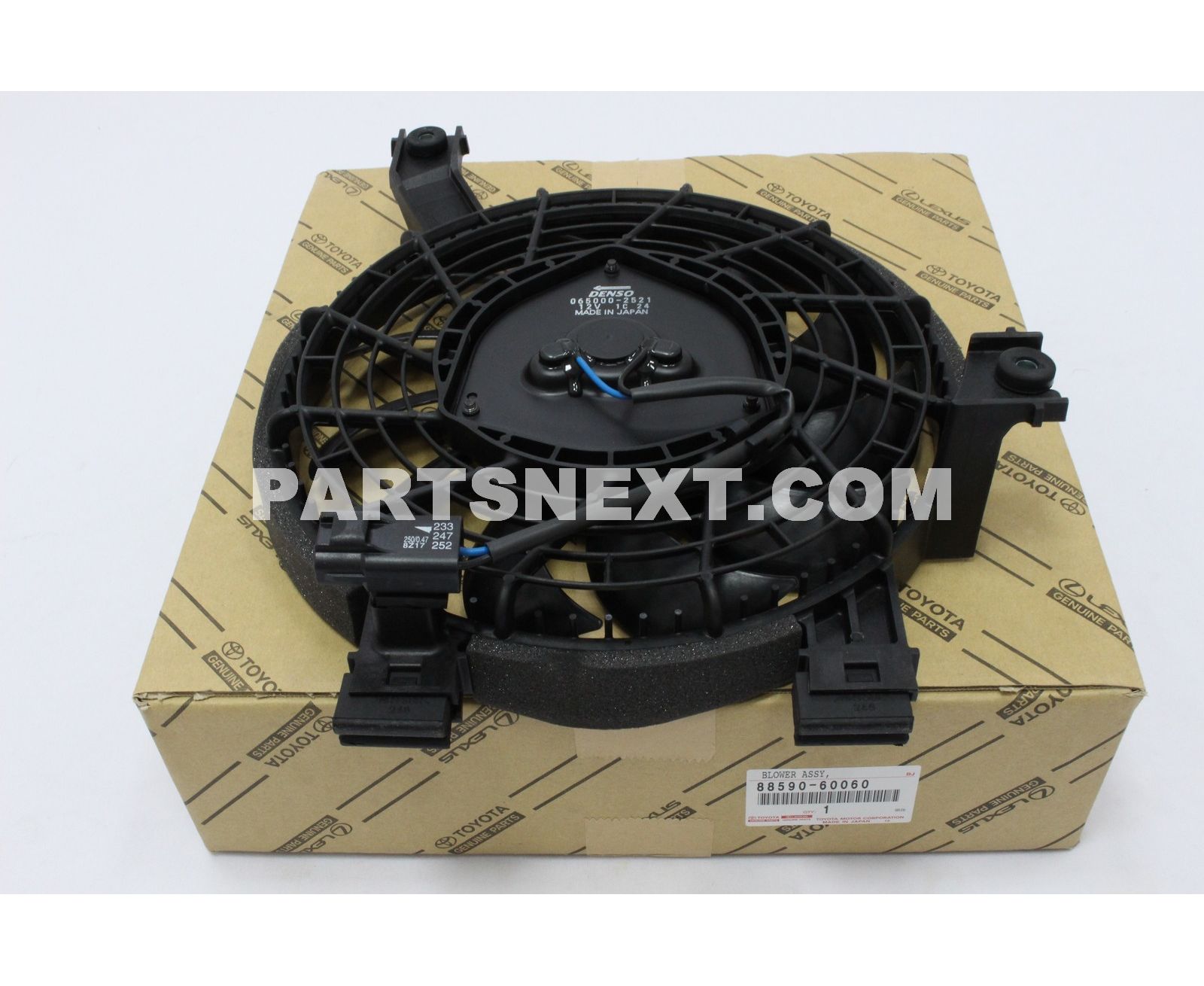 Toyota :: 88590-60060 BLOWER ASSY, W/SHROUD