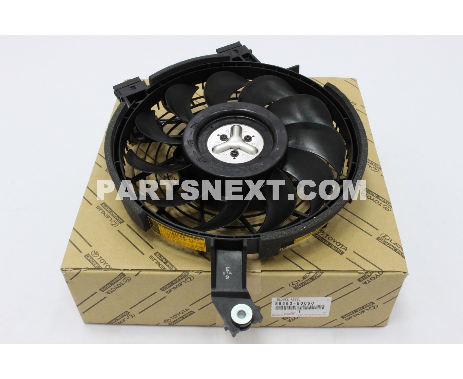 Toyota :: 88590-60060 BLOWER ASSY, W/SHROUD