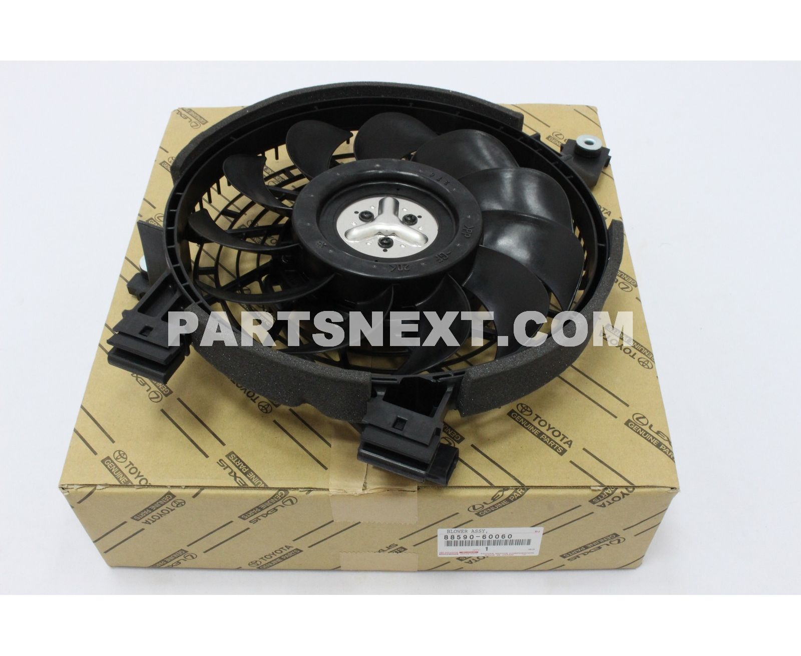 Toyota :: 88590-60060 BLOWER ASSY, W/SHROUD
