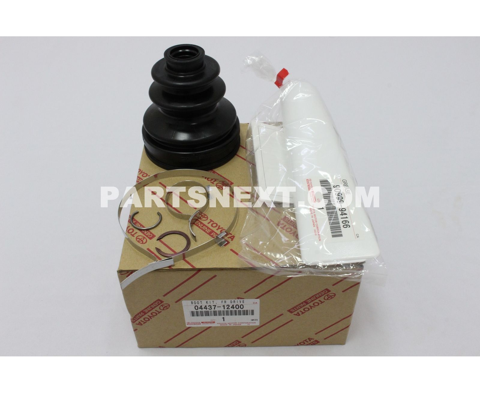 Toyota :: 04437-12400 BOOT KIT, FRONT DRIVE SHAFT INBOARD JOINT, RH/LH