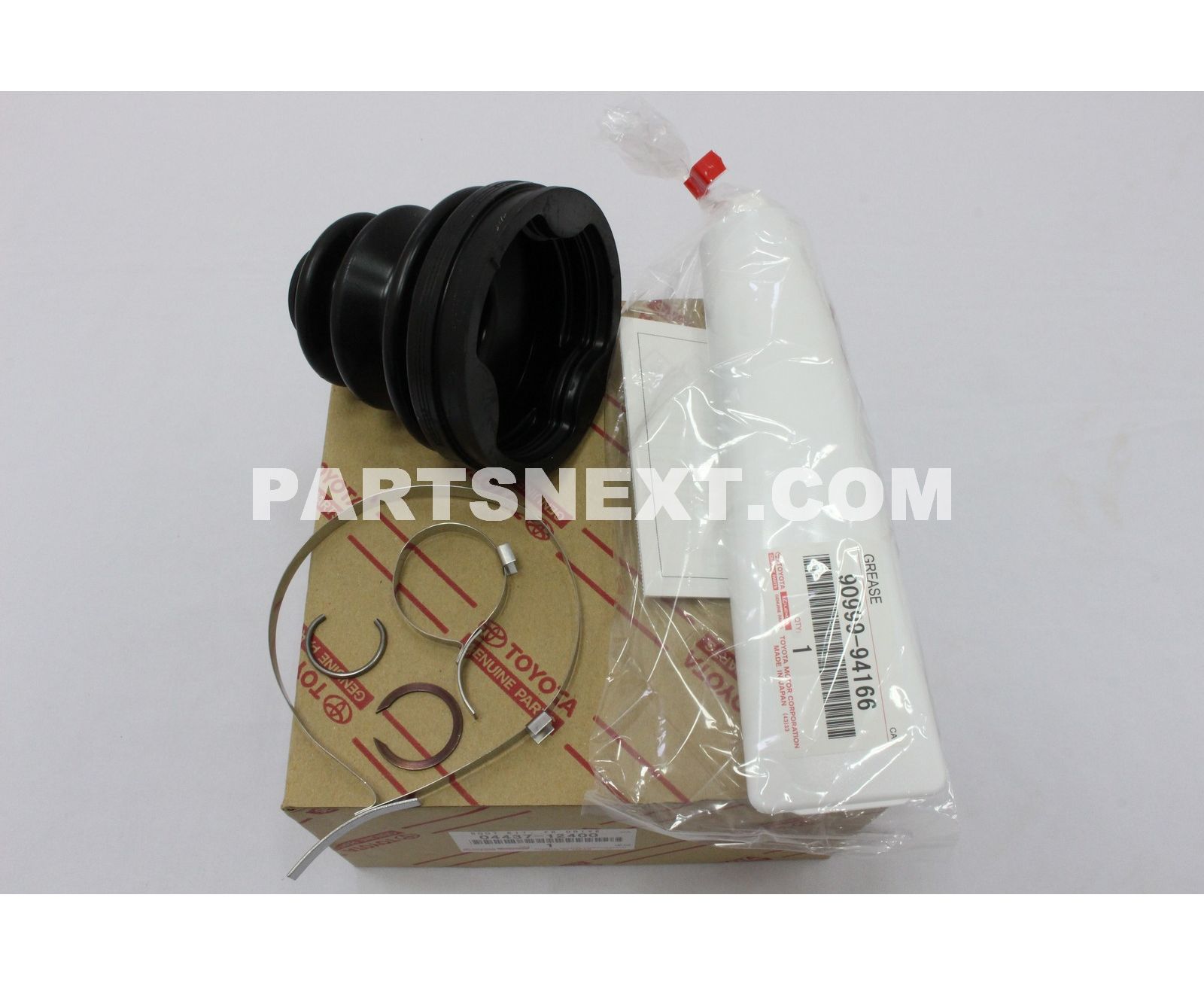 Toyota :: 04437-12400 BOOT KIT, FRONT DRIVE SHAFT INBOARD JOINT, RH/LH