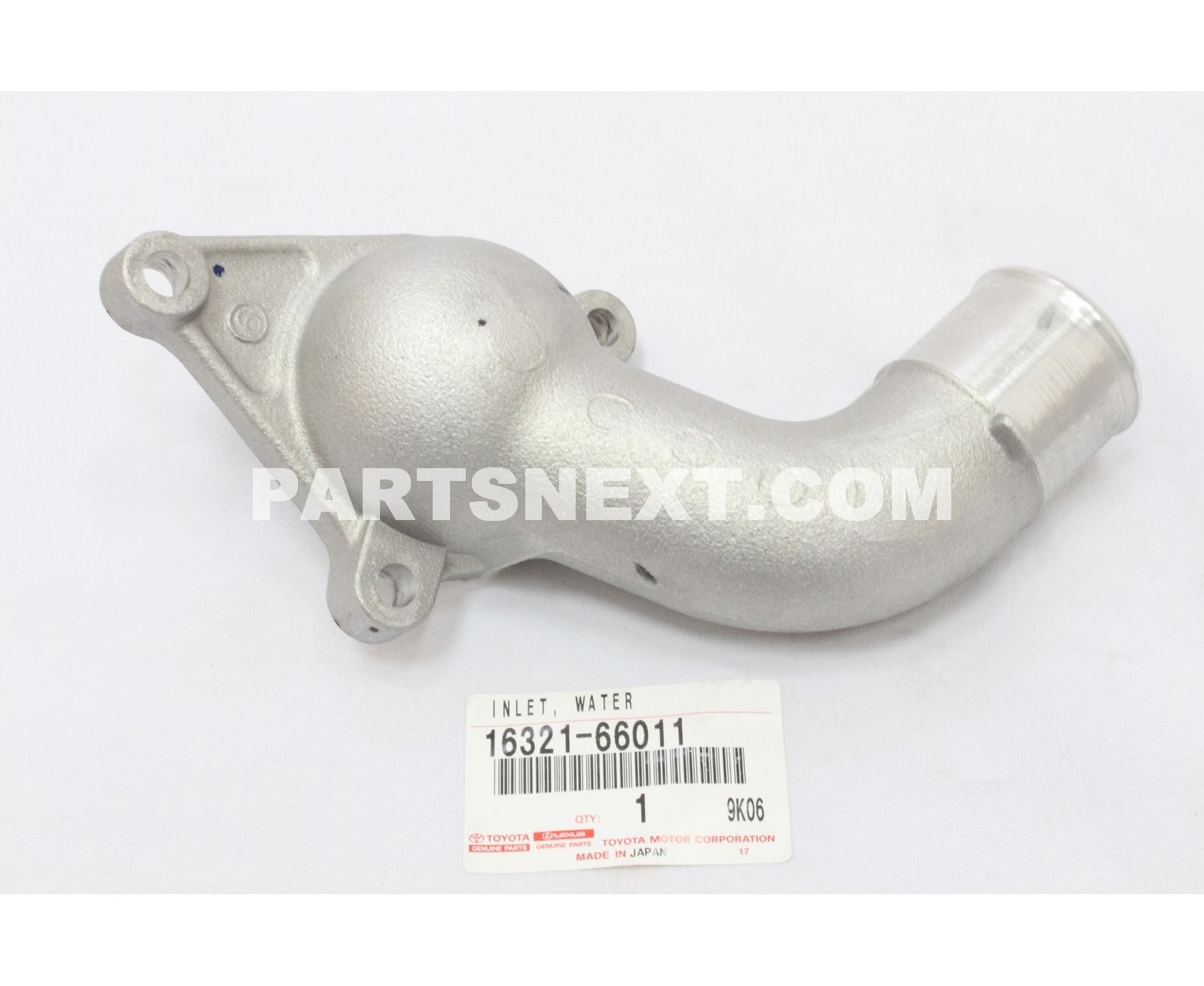 Toyota :: 16321-66011 INLET, WATER