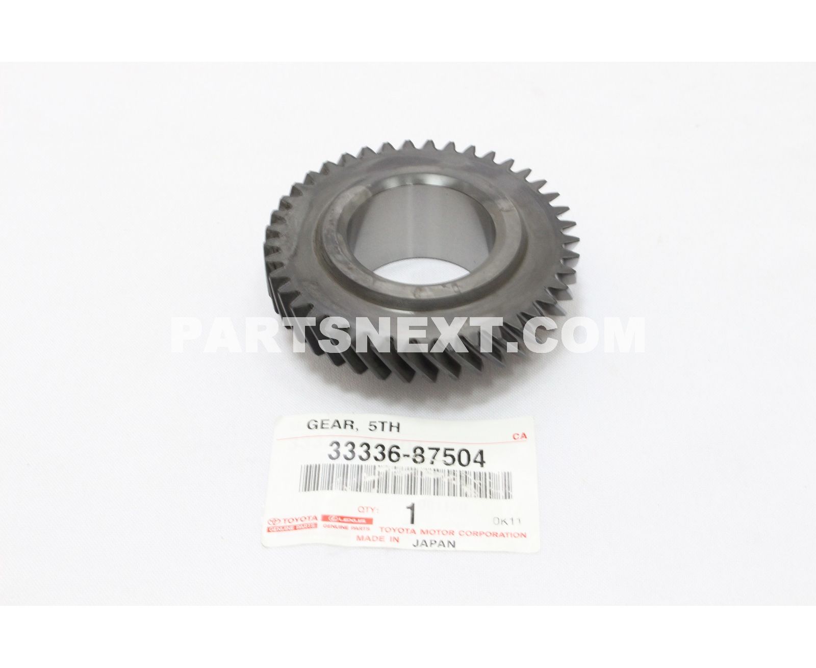 Toyota :: 33336-87504 GEAR, 5TH