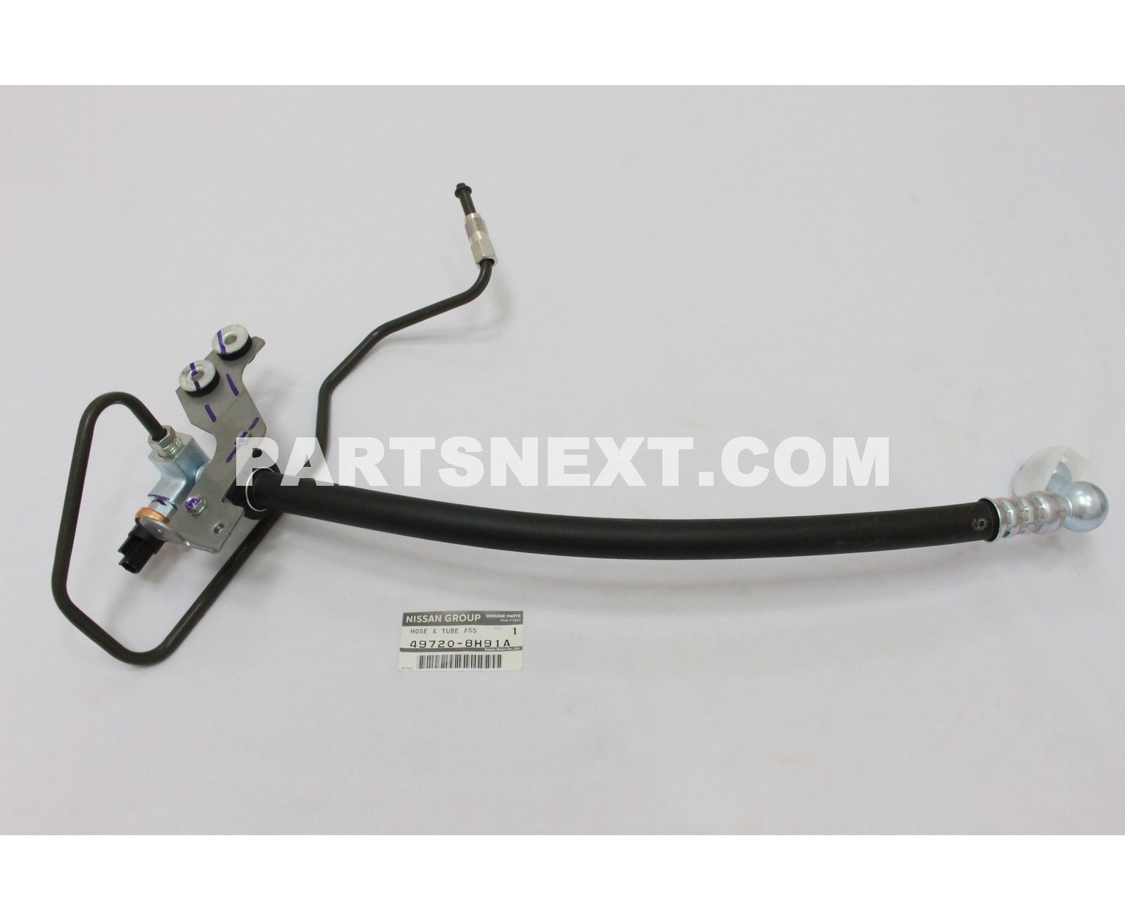Nissan :: 49720-8H91A HOSE & TUBE ASSY-PRESSURE, POWER STEERING