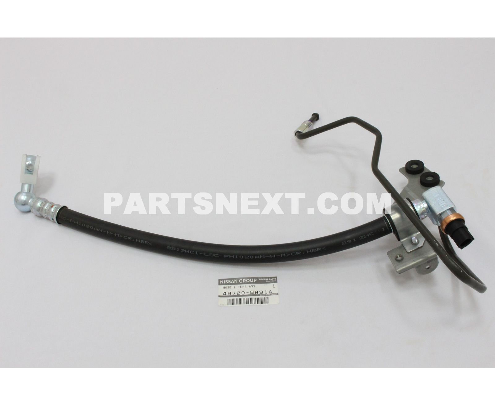 Nissan :: 49720-8H91A HOSE & TUBE ASSY-PRESSURE, POWER STEERING