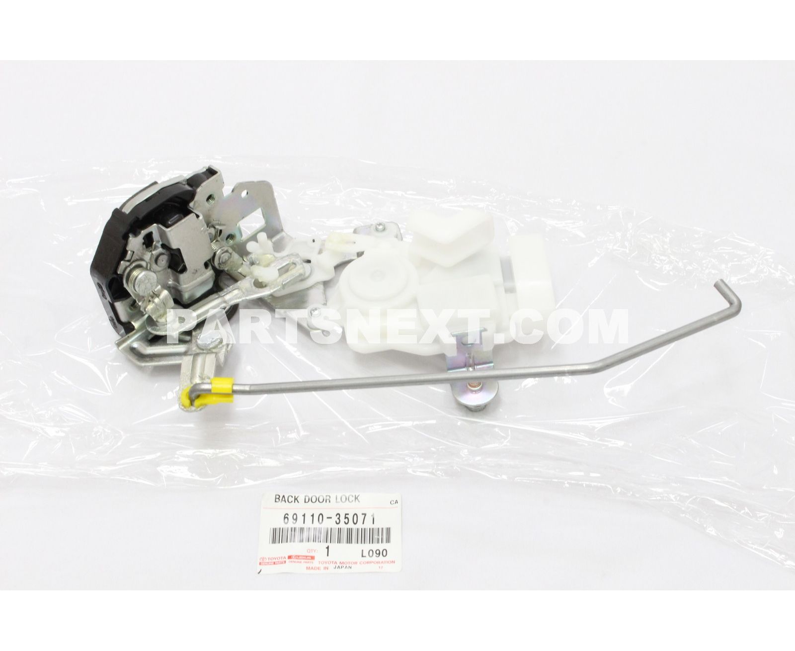 Toyota :: 69110-35071 LOCK ASSY W/MOTOR