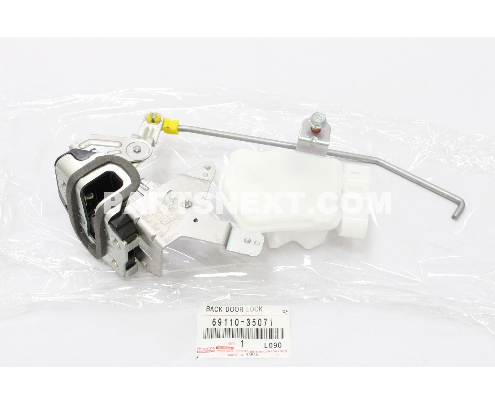 Toyota :: 69110-35071 LOCK ASSY W/MOTOR