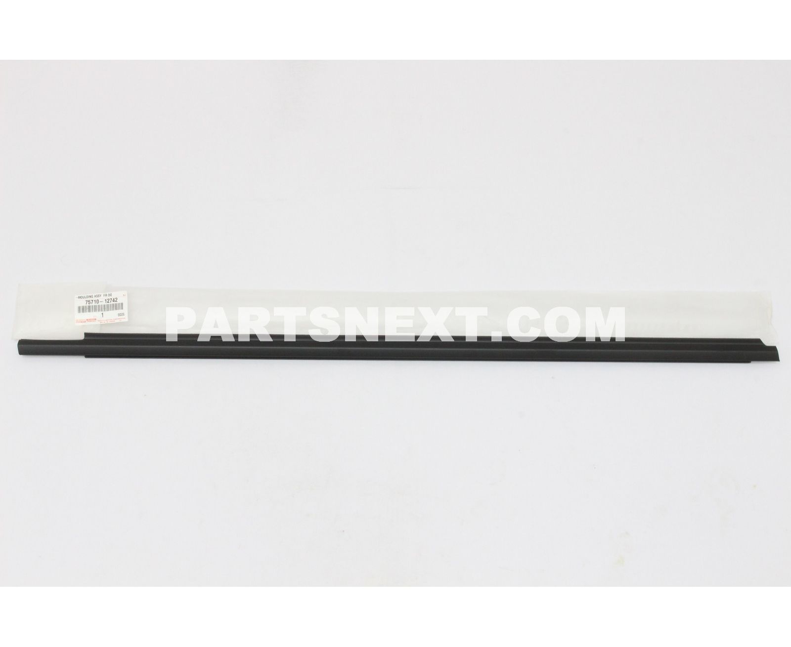 Toyota :: 75710-12742 MOULDING ASSY, FRONT DOOR BELT, RH