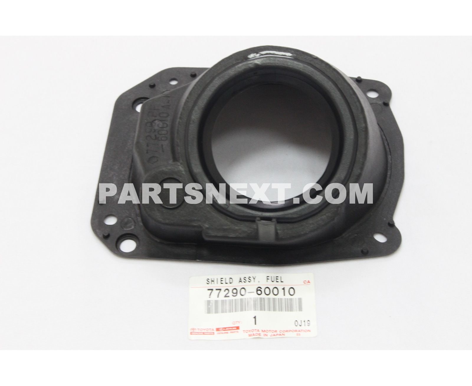 Toyota :: 77290-60010 SHIELD ASSY, FUEL TANK FILLER PIPE