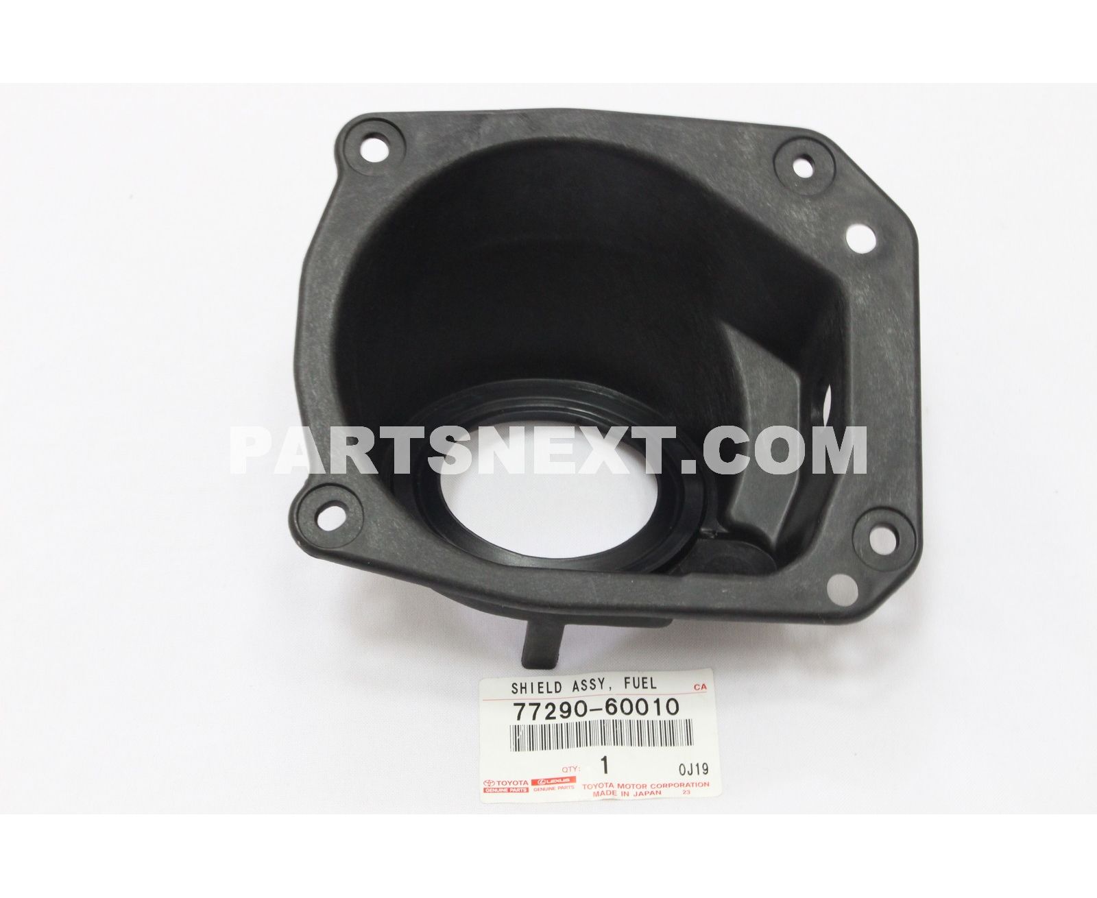 Toyota :: 77290-60010 SHIELD ASSY, FUEL TANK FILLER PIPE