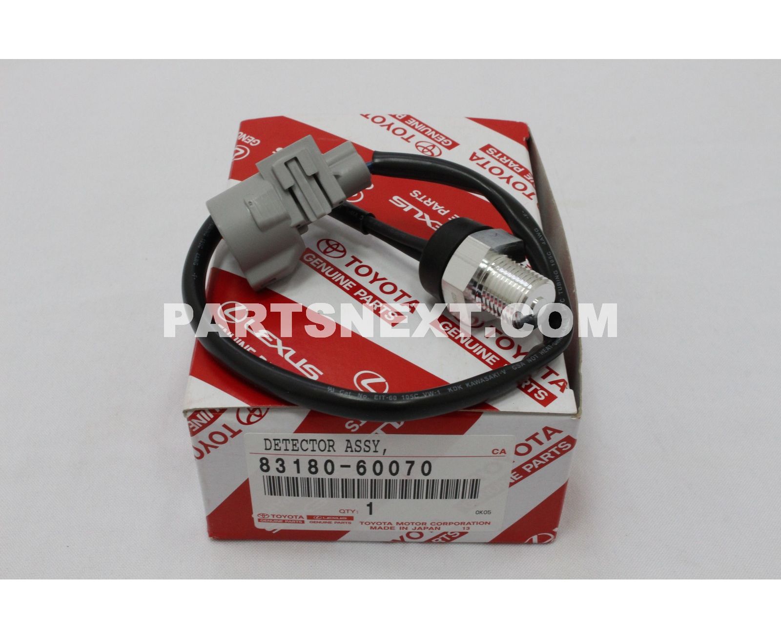 Toyota :: 83180-60070 DETECTOR ASSY, REVOLUTION