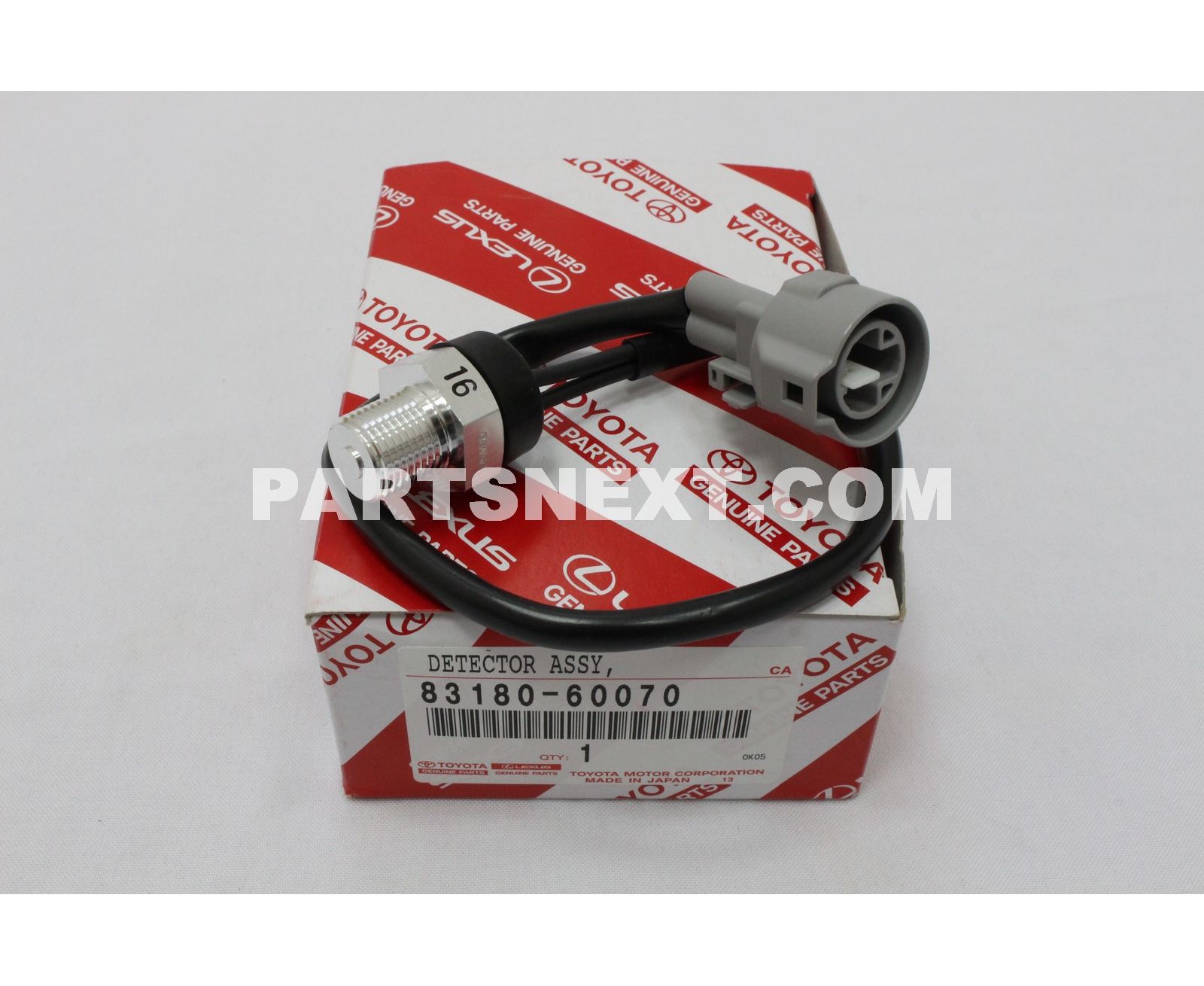 Toyota :: 83180-60070 DETECTOR ASSY, REVOLUTION