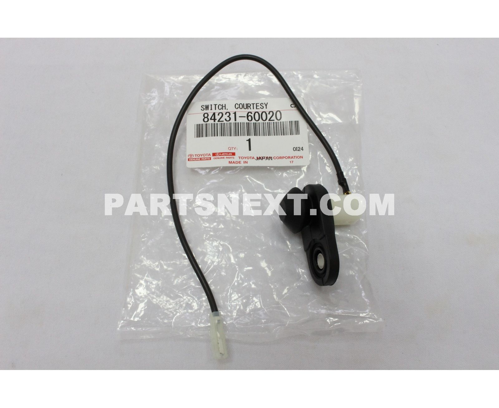 Toyota :: 84231-60020 SWITCH ASSY, COURTESY LAMP (FOR REAR DOOR)