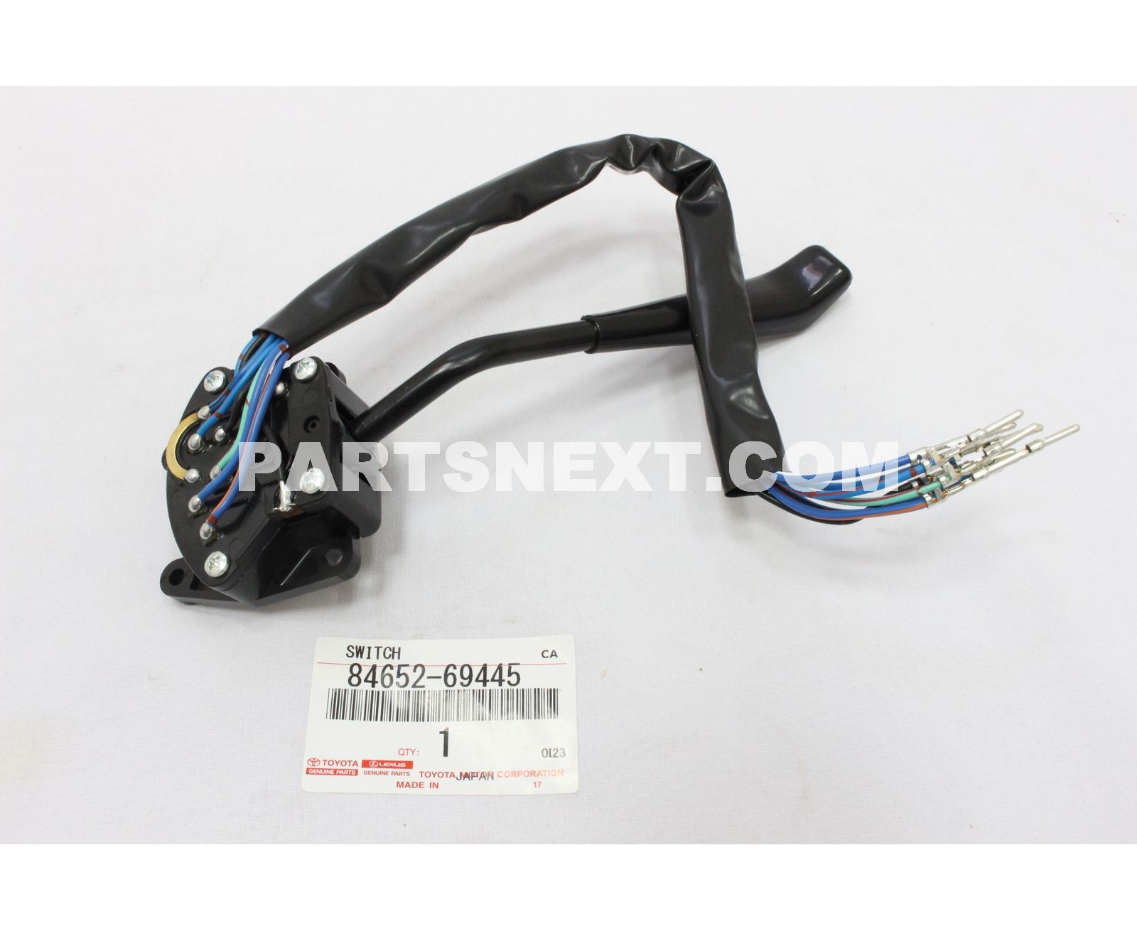 Toyota :: 84652-69445 SWITCH ASSY, WINDSHIELD WIPER