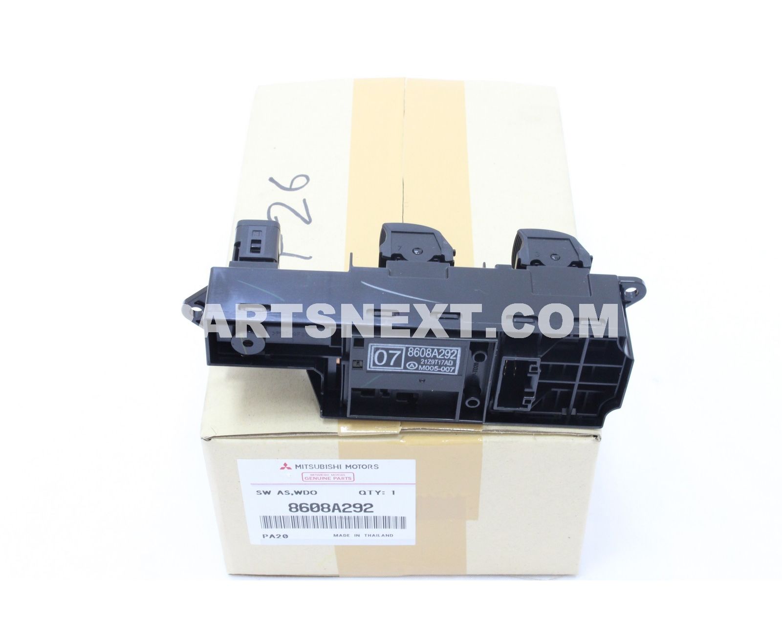 Mitsubishi :: 8608A292 SWITCH AS,F/DR PWR W