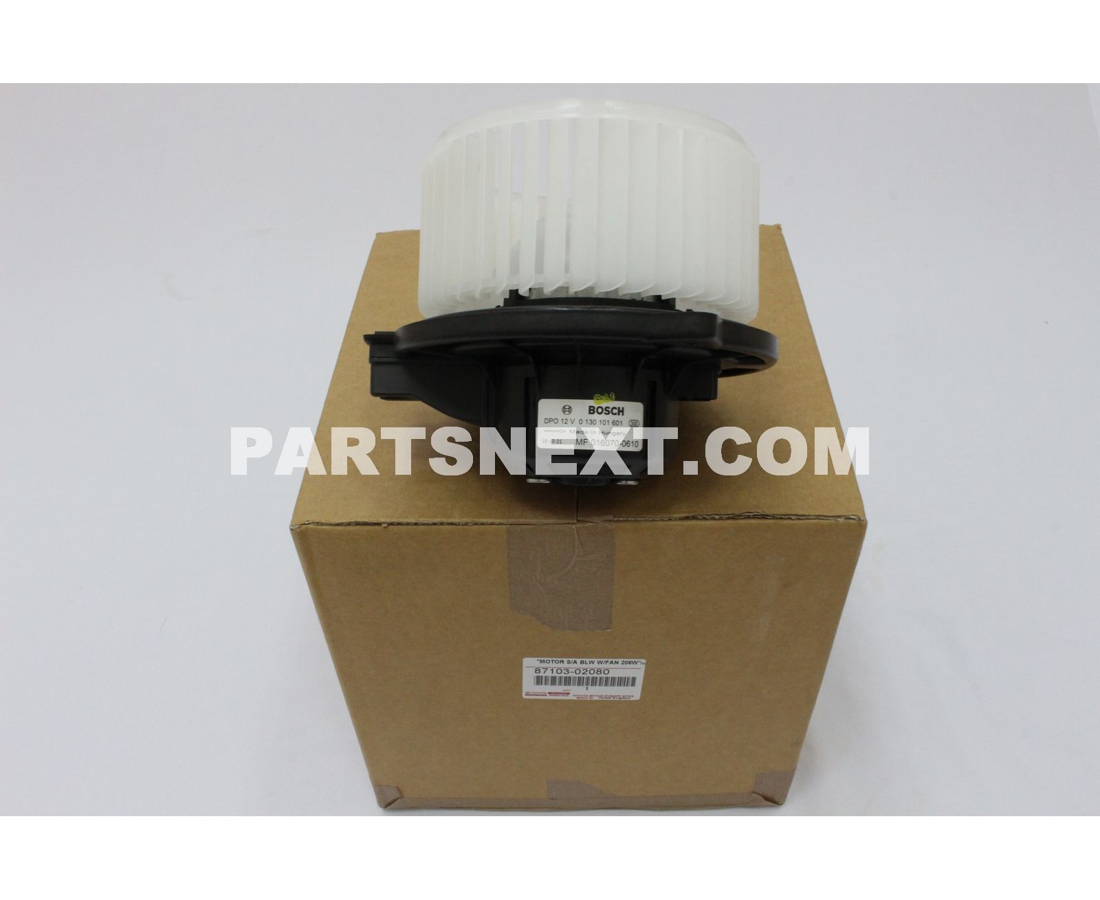 Toyota :: 87103-02080 MOTOR SUB-ASSY, BLOWER W/FAN