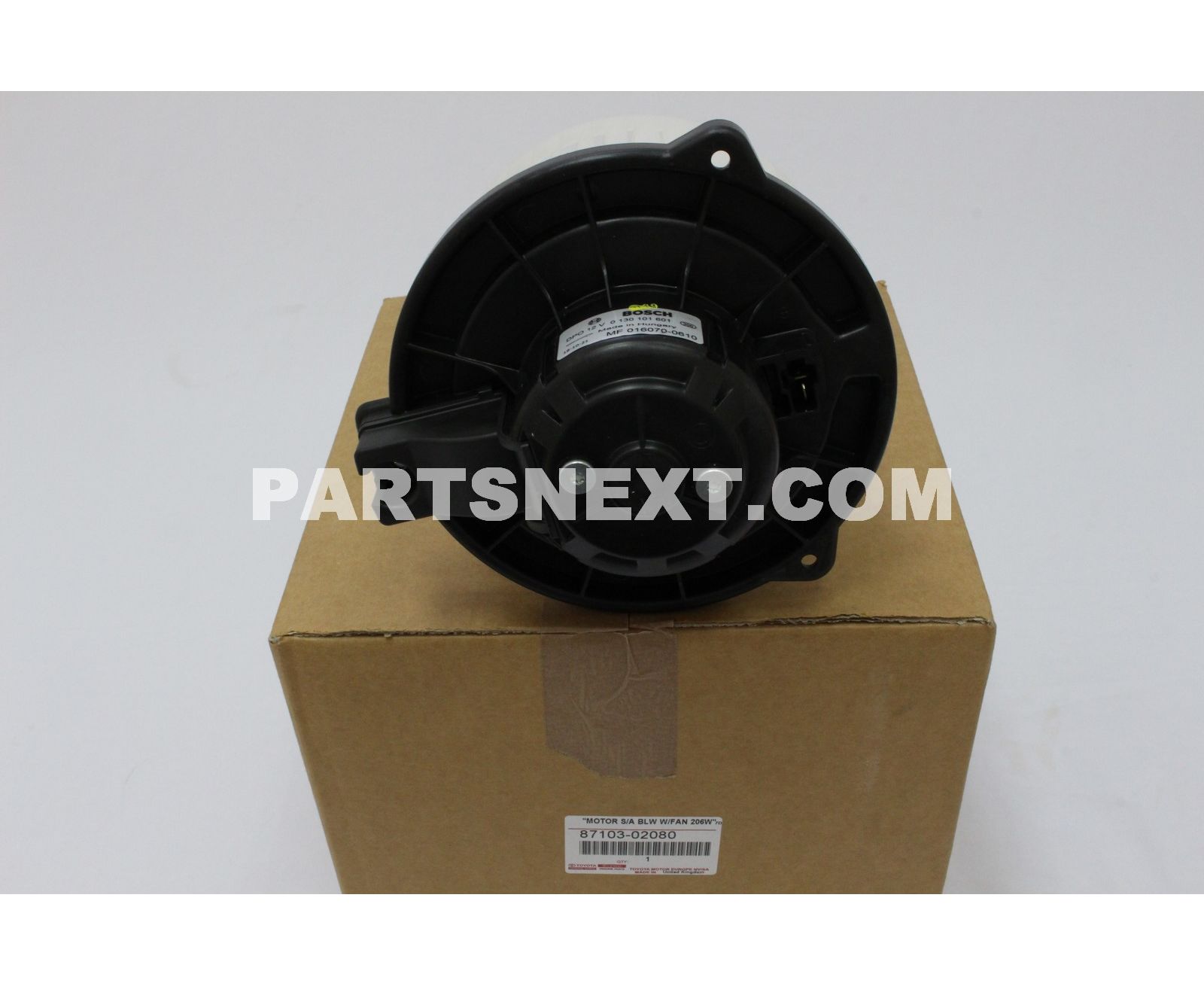 Toyota :: 87103-02080 MOTOR SUB-ASSY, BLOWER W/FAN