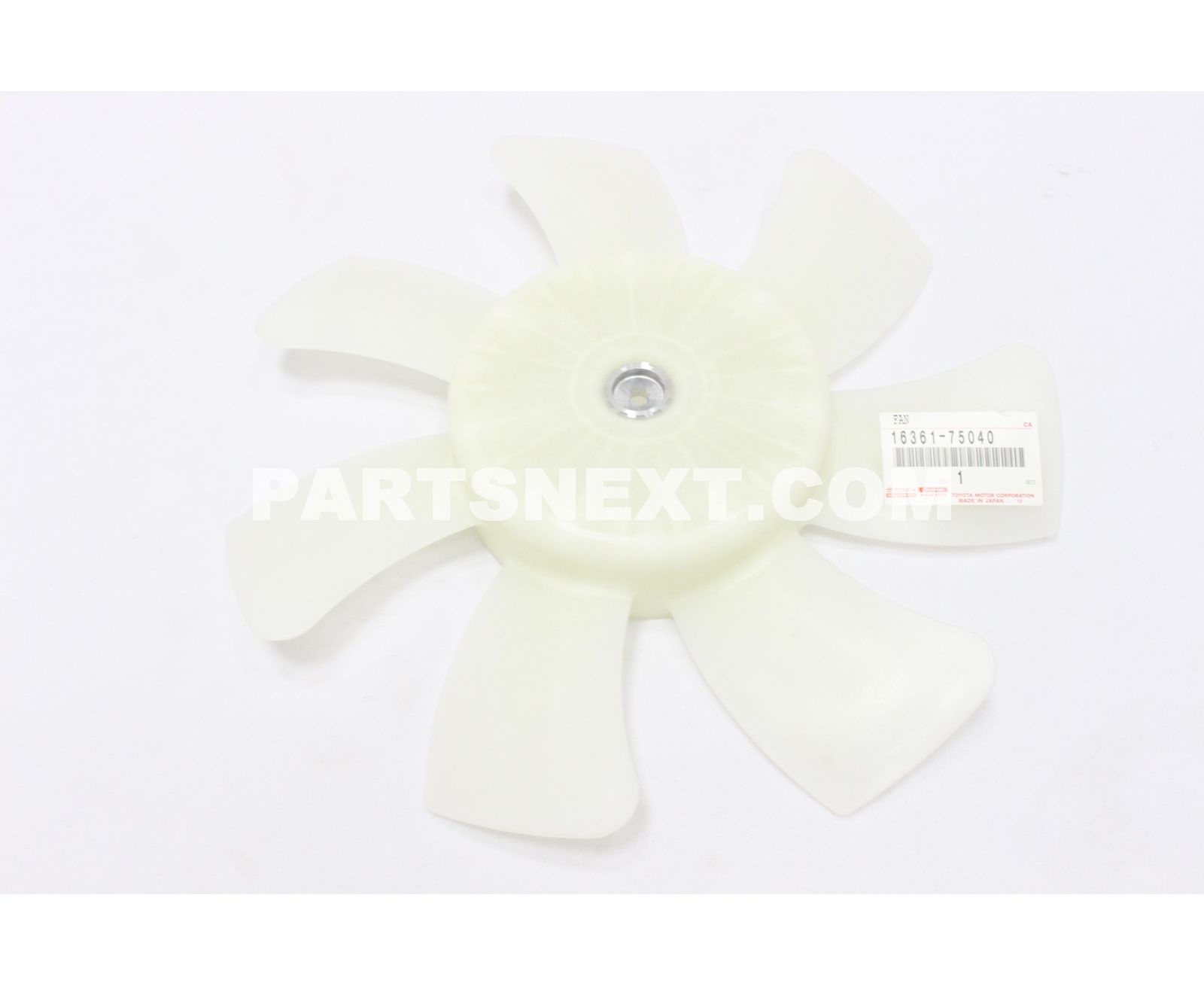 Toyota :: 16361-75040 FAN, NO.2