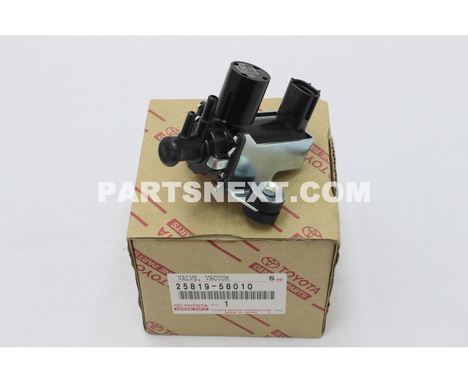 Toyota :: 25819-58010 VALVE ASSY, VACUUM REGULATING