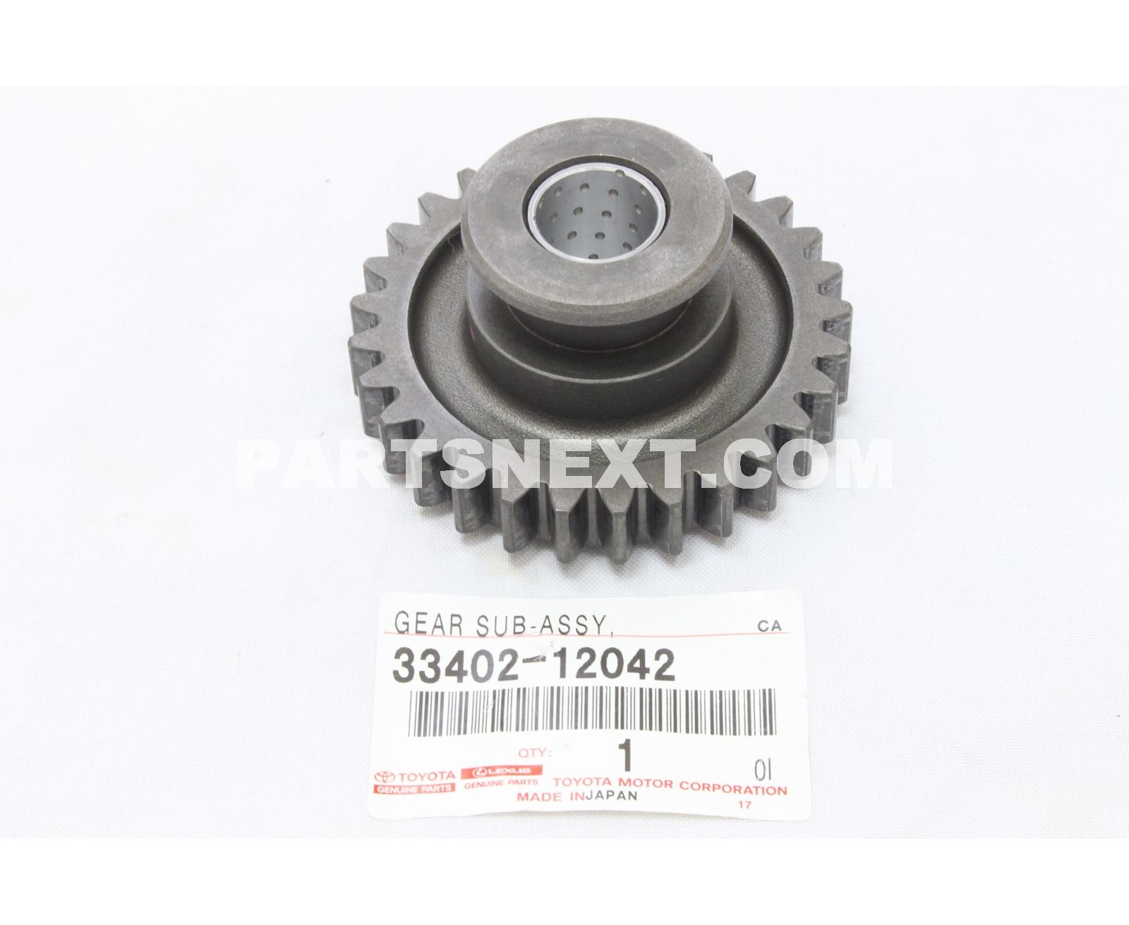 Toyota :: 33402-12042 GEAR SUB-ASSY, REVERSE IDLER