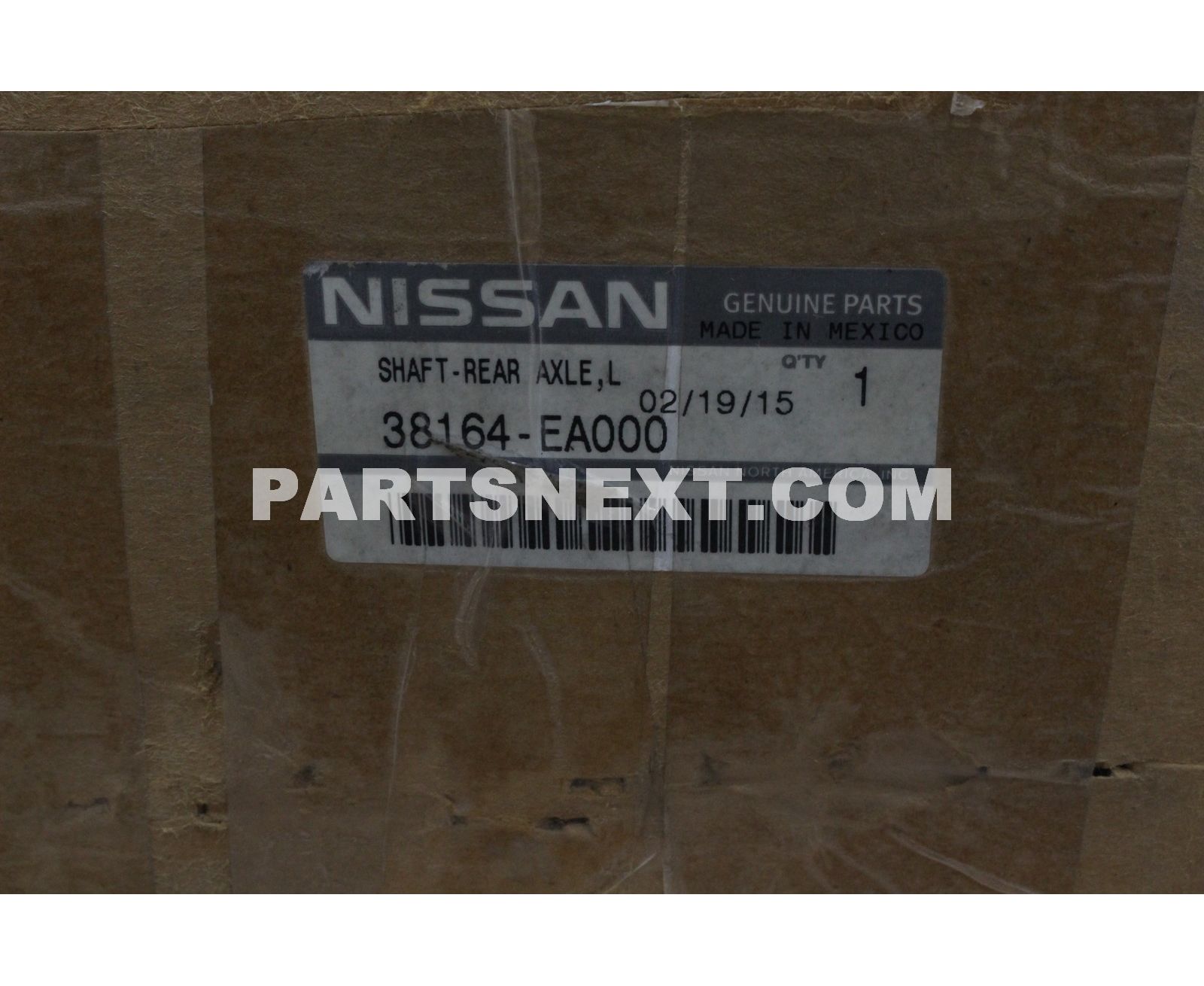 Nissan :: 38164-EA000 SHAFT-REAR AXLE