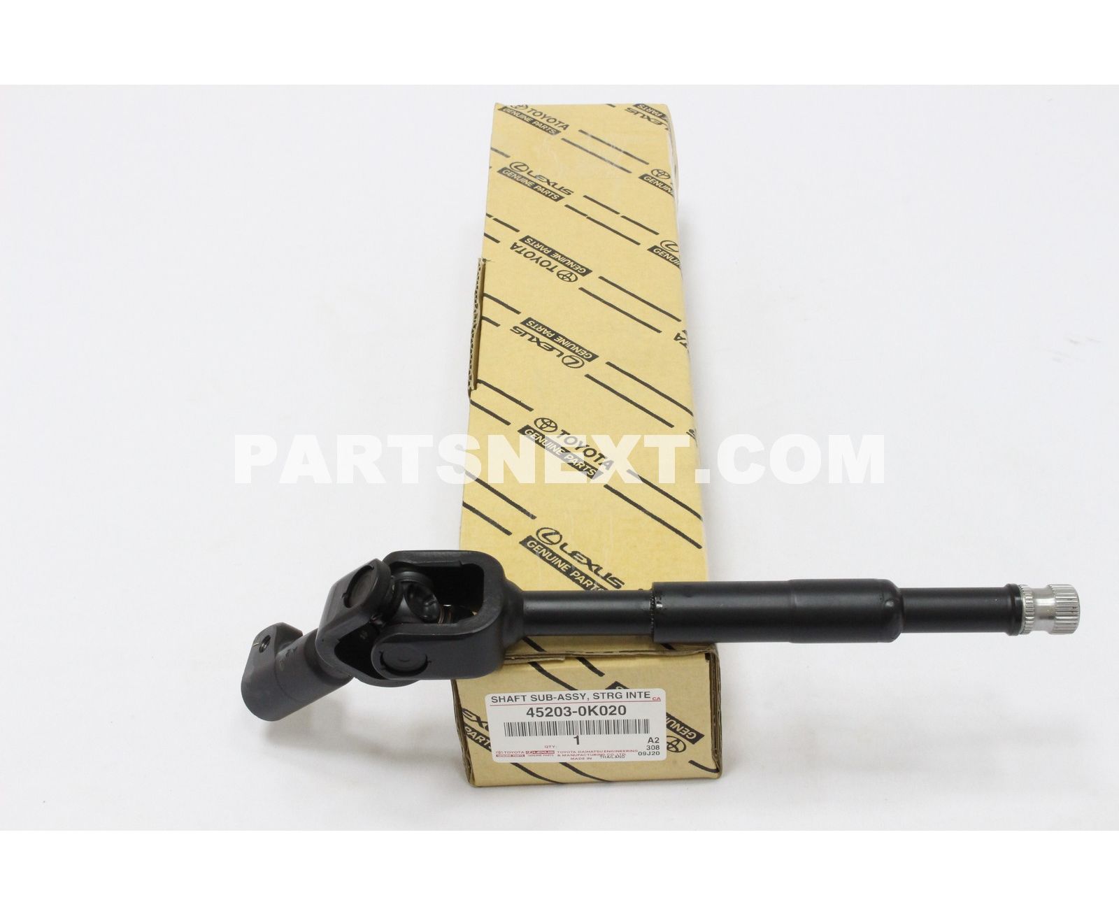Toyota :: 45203-0K020 SHAFT SUB-ASSY, STEERING INTERMEDIATE, NO.2
