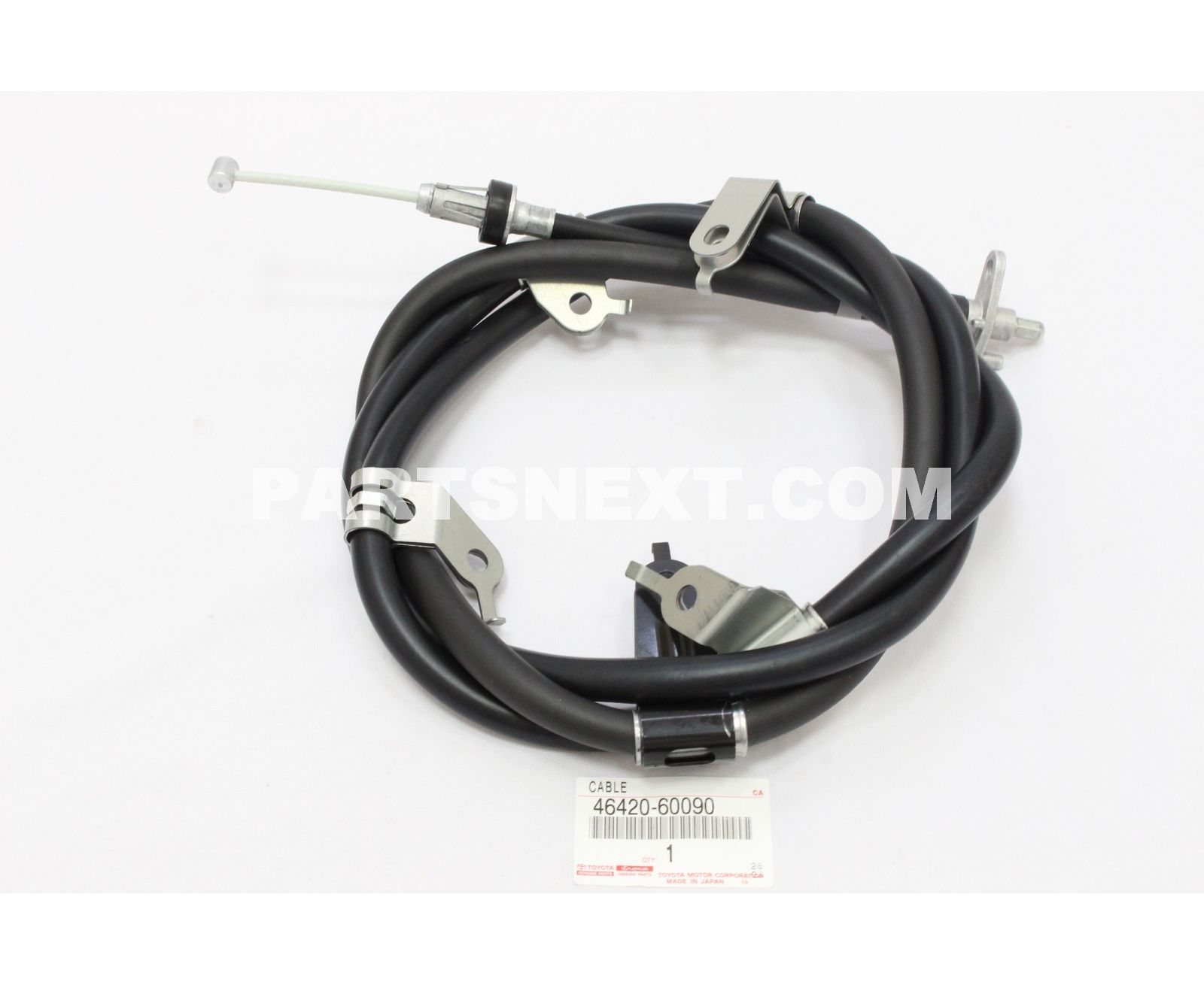 Toyota :: 46420-60090 CABLE ASSY, PARKING BRAKE, NO.2