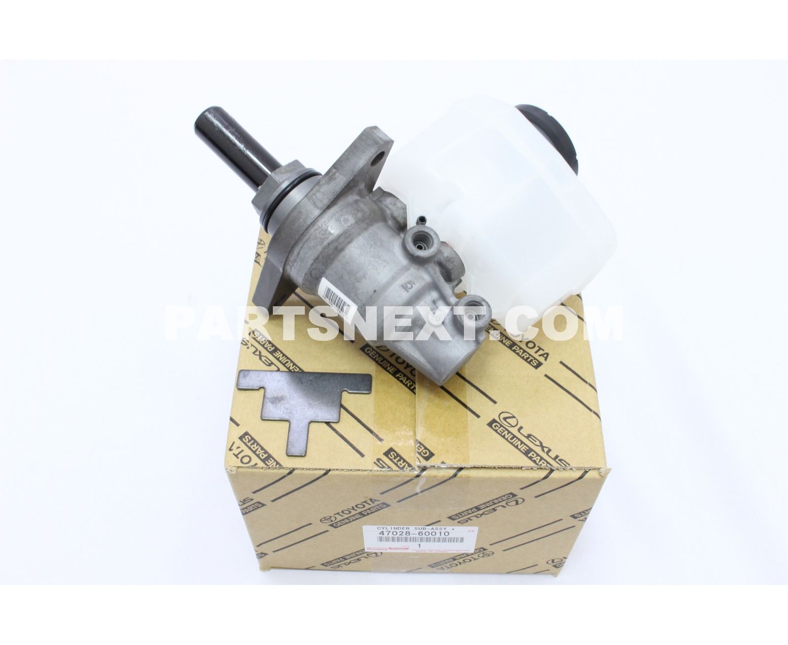 Toyota :: 47028-60010 CYLINDER SUB-ASSY, BRAKE MASTER W/PLATE