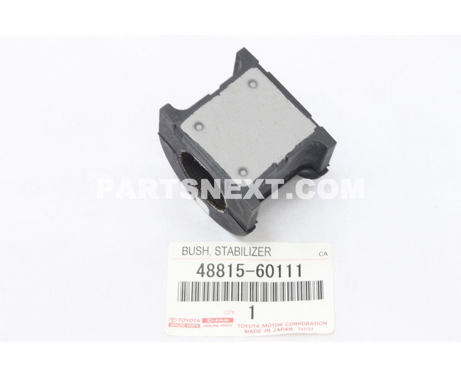 Toyota :: 48815-60111 BUSH, FRONT STABILIZER BAR, NO.1