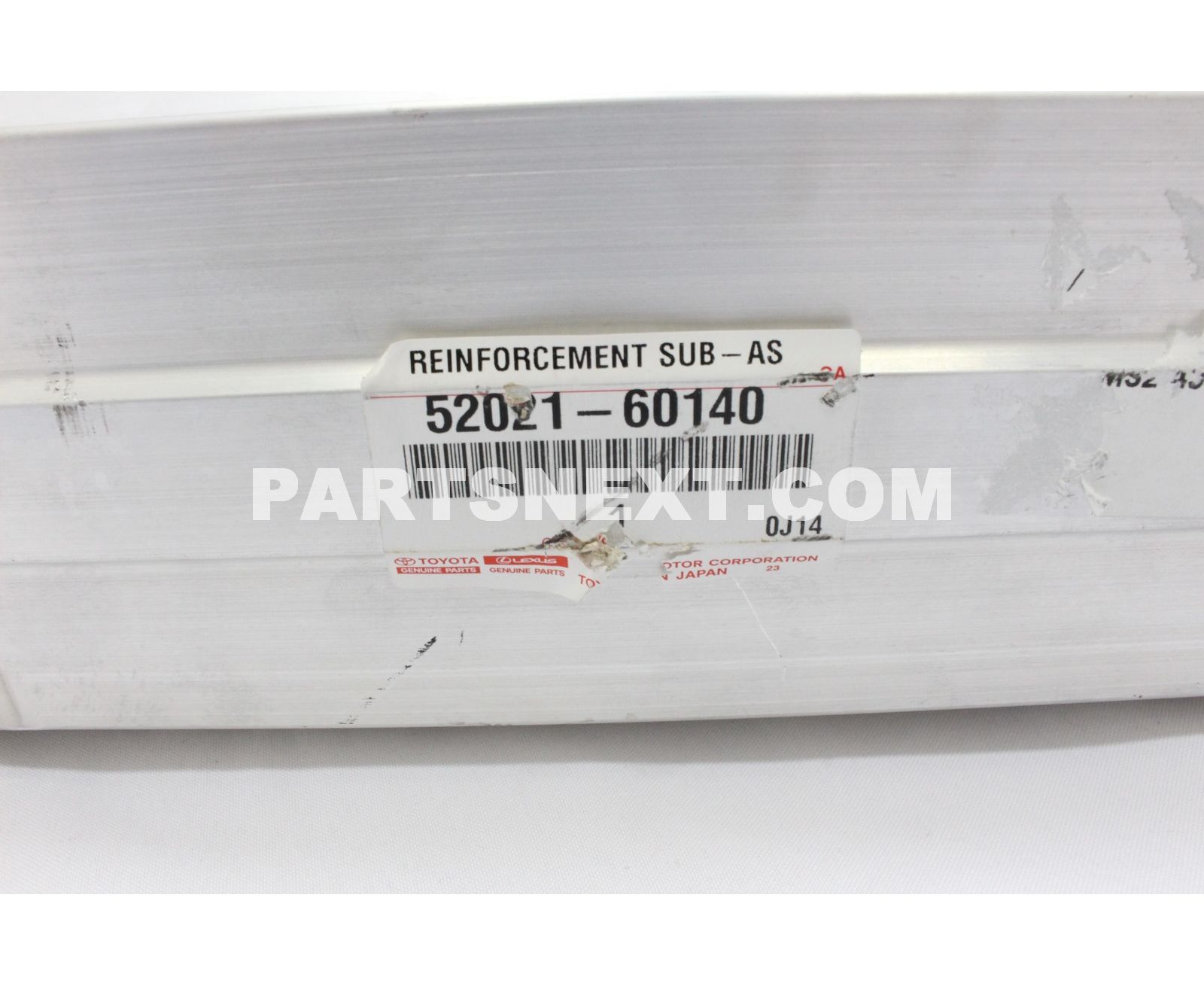 Toyota :: 52021-60140 REINFORCEMENT SUB-ASSY, FRONT BUMPER