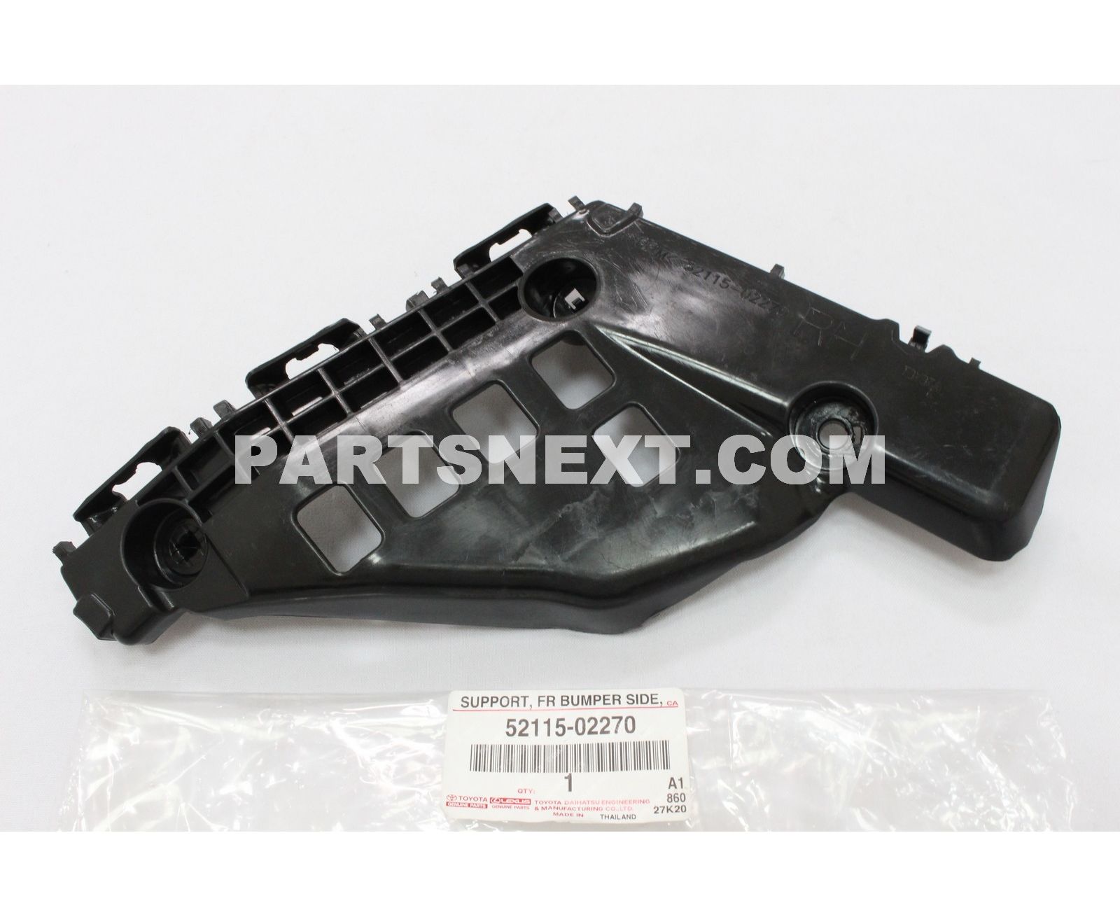 Toyota :: 52115-02270 SUPPORT, FRONT BUMPER SIDE, RH