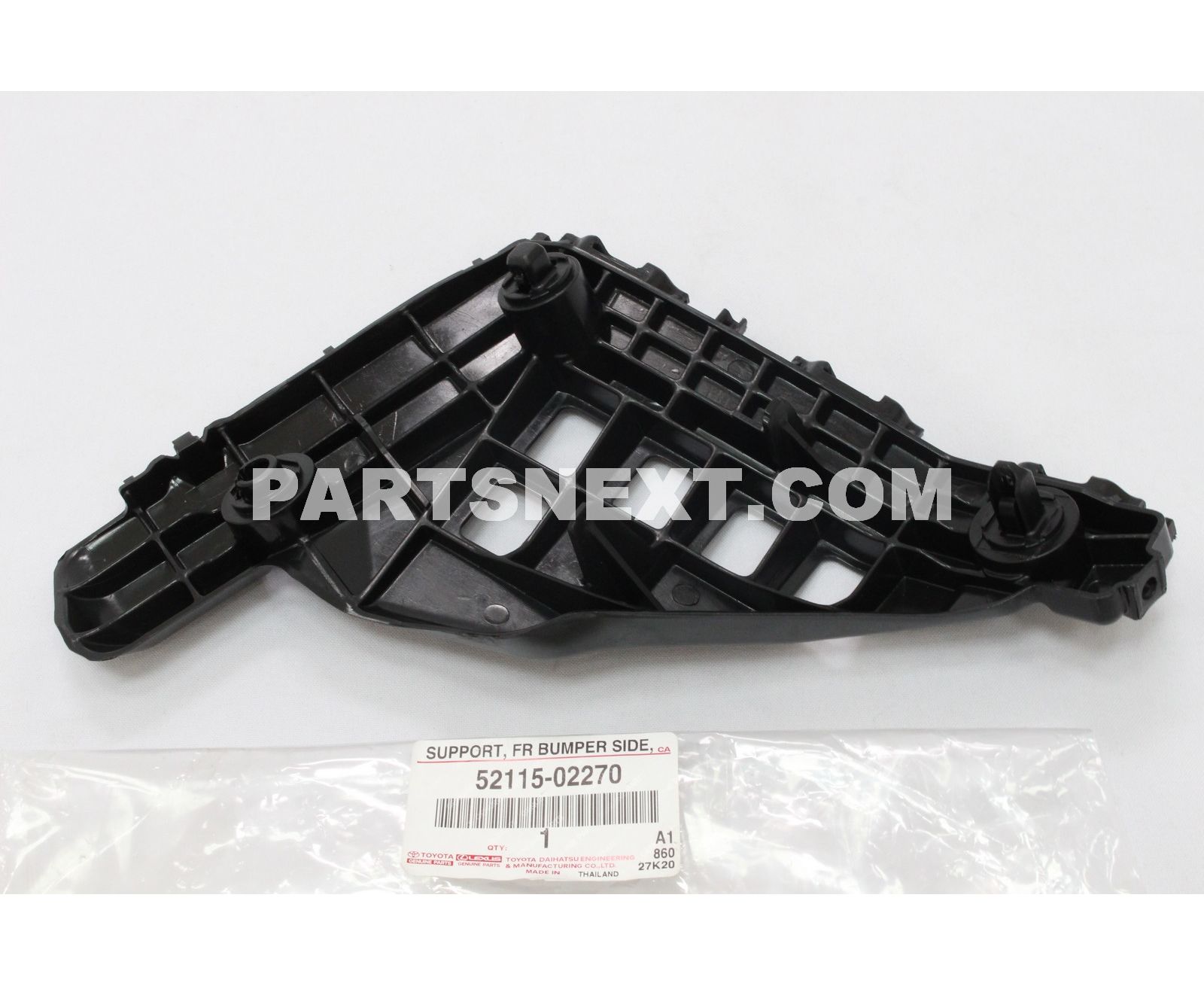 Toyota :: 52115-02270 SUPPORT, FRONT BUMPER SIDE, RH