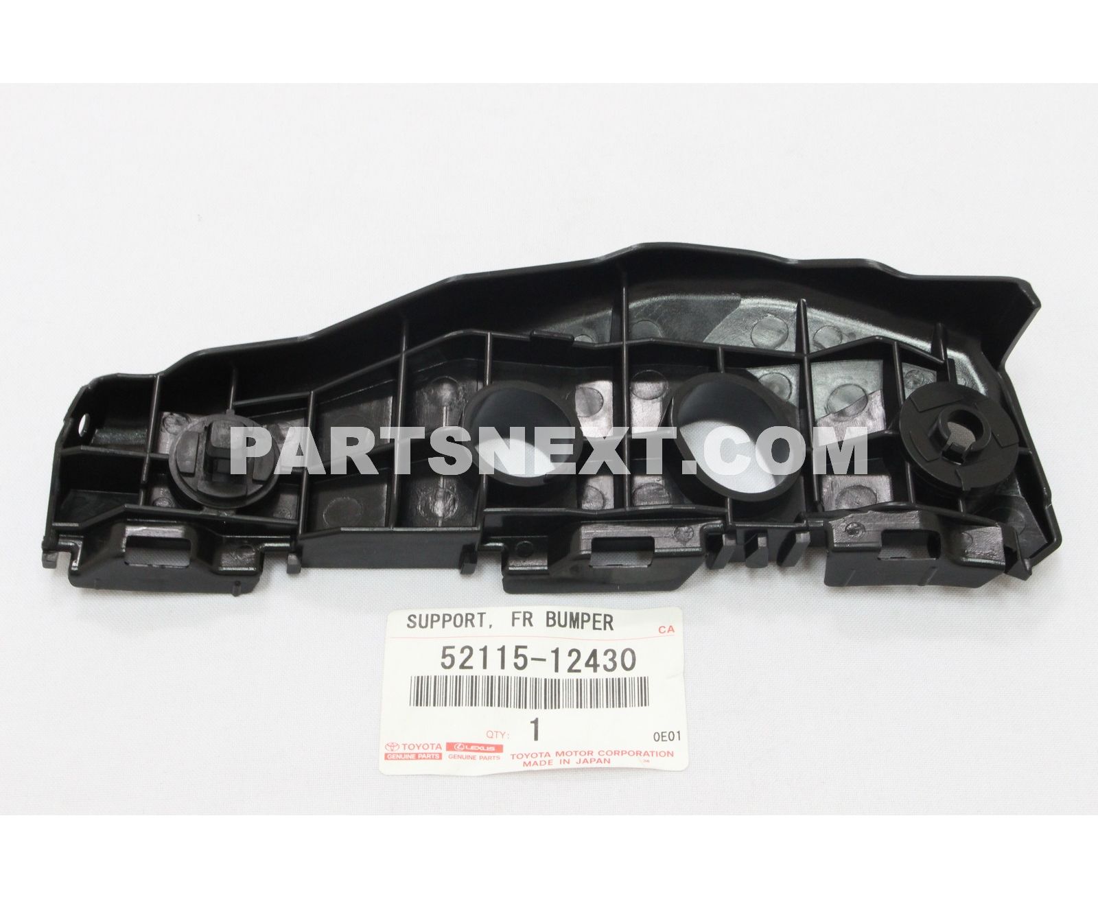 Toyota :: 52115-12430 SUPPORT, FRONT BUMPER SIDE, RH