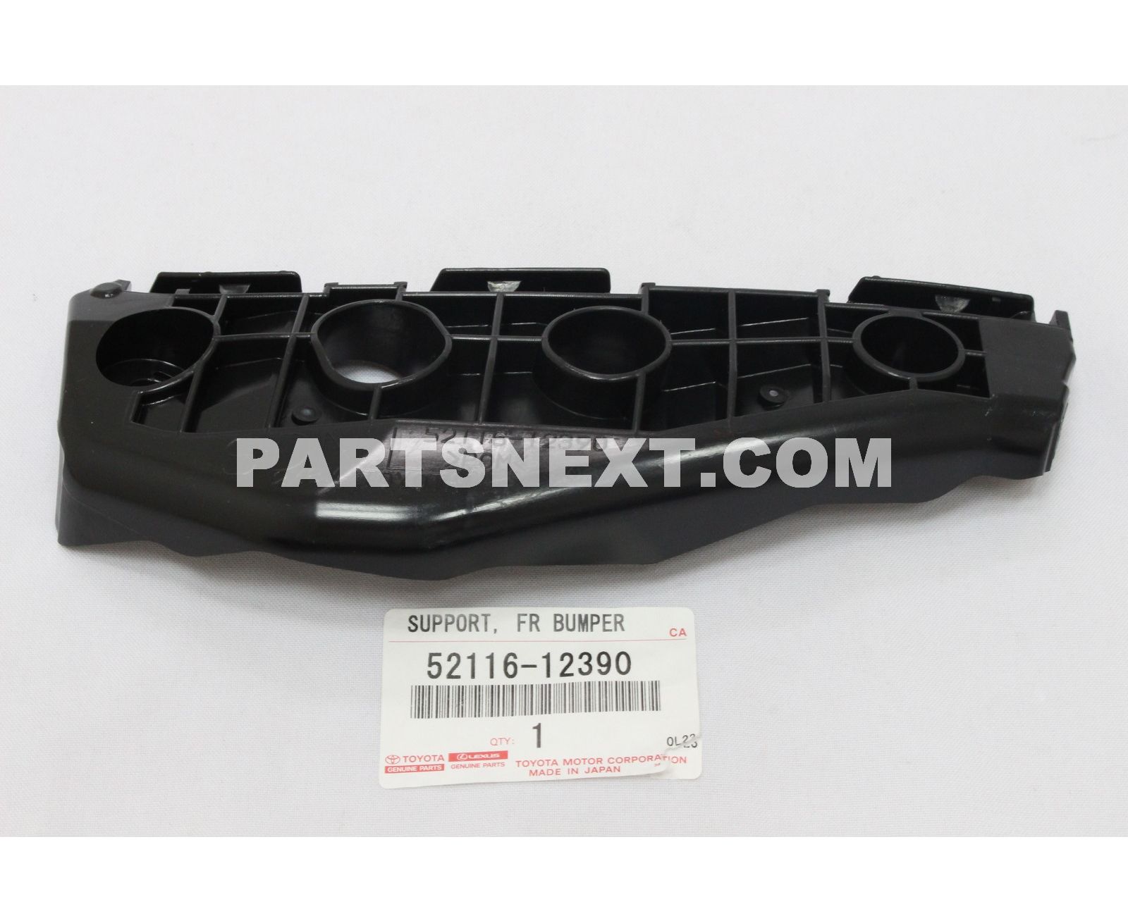 Toyota :: 52116-12390 SUPPORT, FRONT BUMPER SIDE, LH