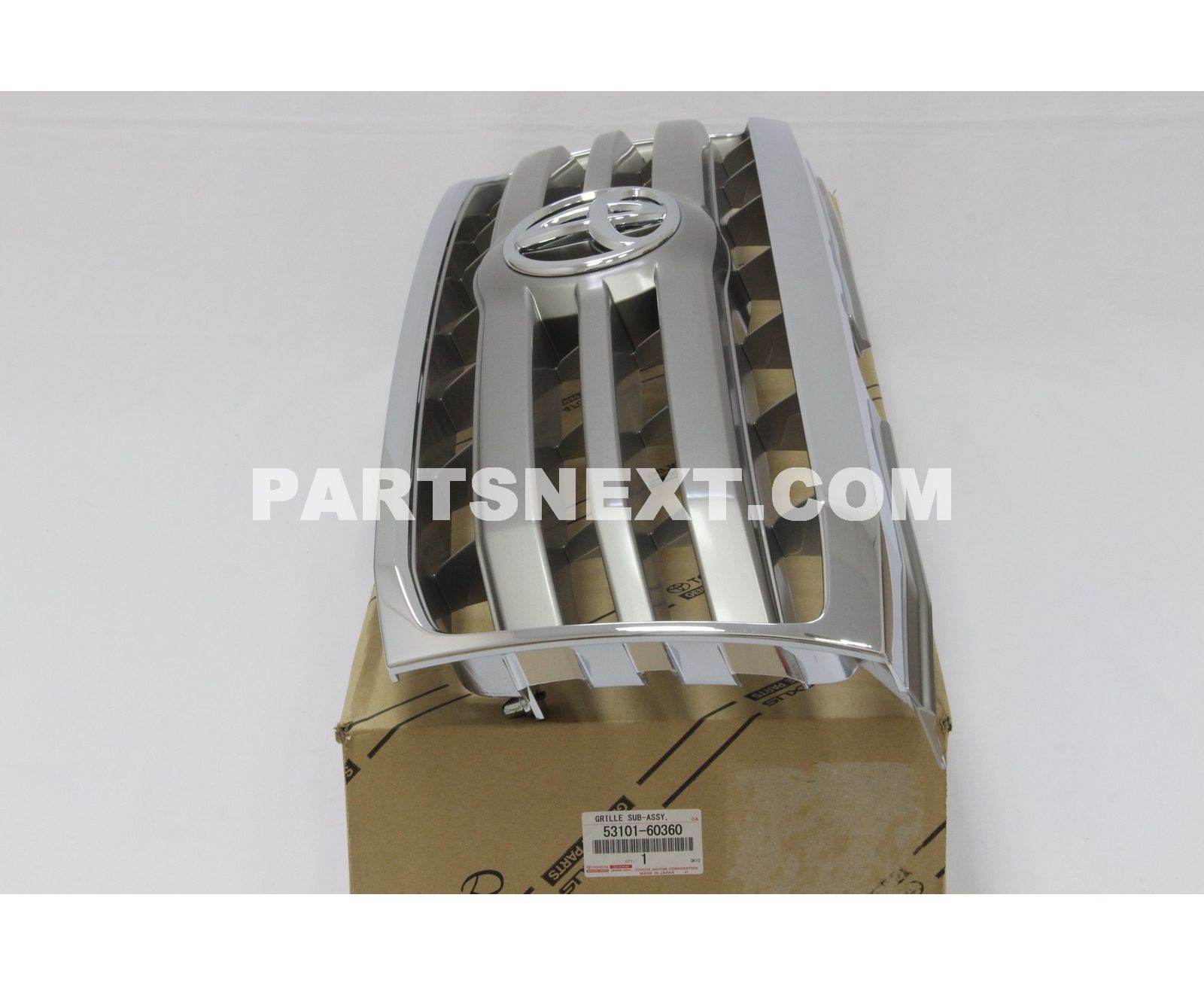 Toyota :: 53101-60360 GRILLE, RADIATOR