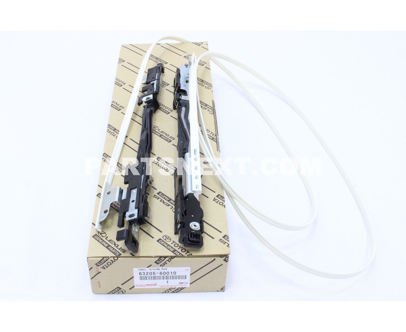 Toyota :: 63205-60010 CABLE SUB-ASSY, SLIDING ROOF DRIVE