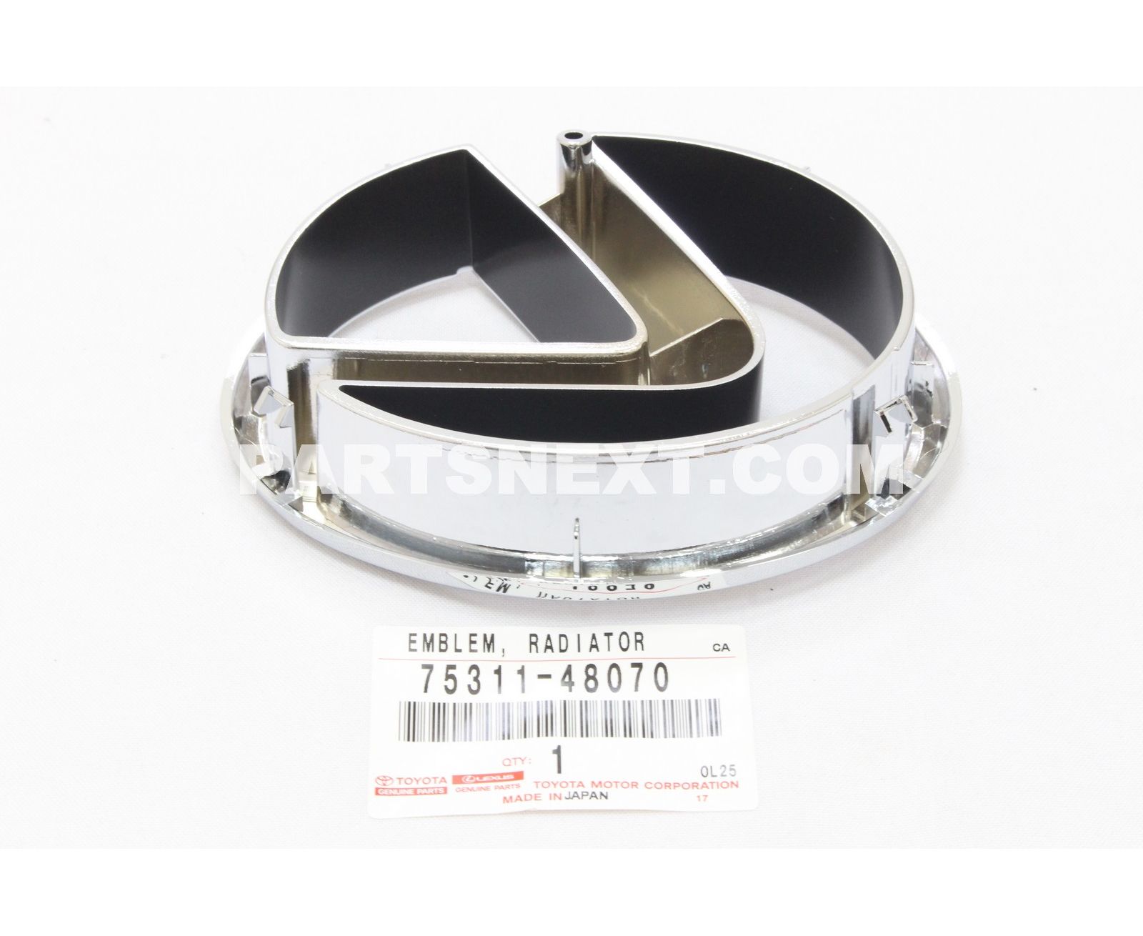 Toyota :: 75311-48070 EMBLEM, RADIATOR GRILLE (OR FRONT PANEL)