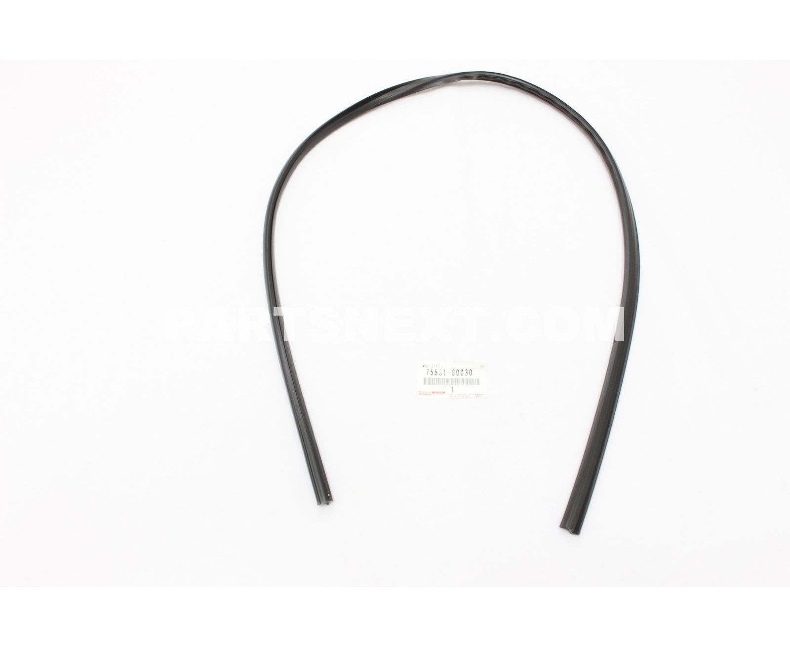 Toyota :: 75531-60030 MOULDING, WINDSHIELD, OUTER UPPER