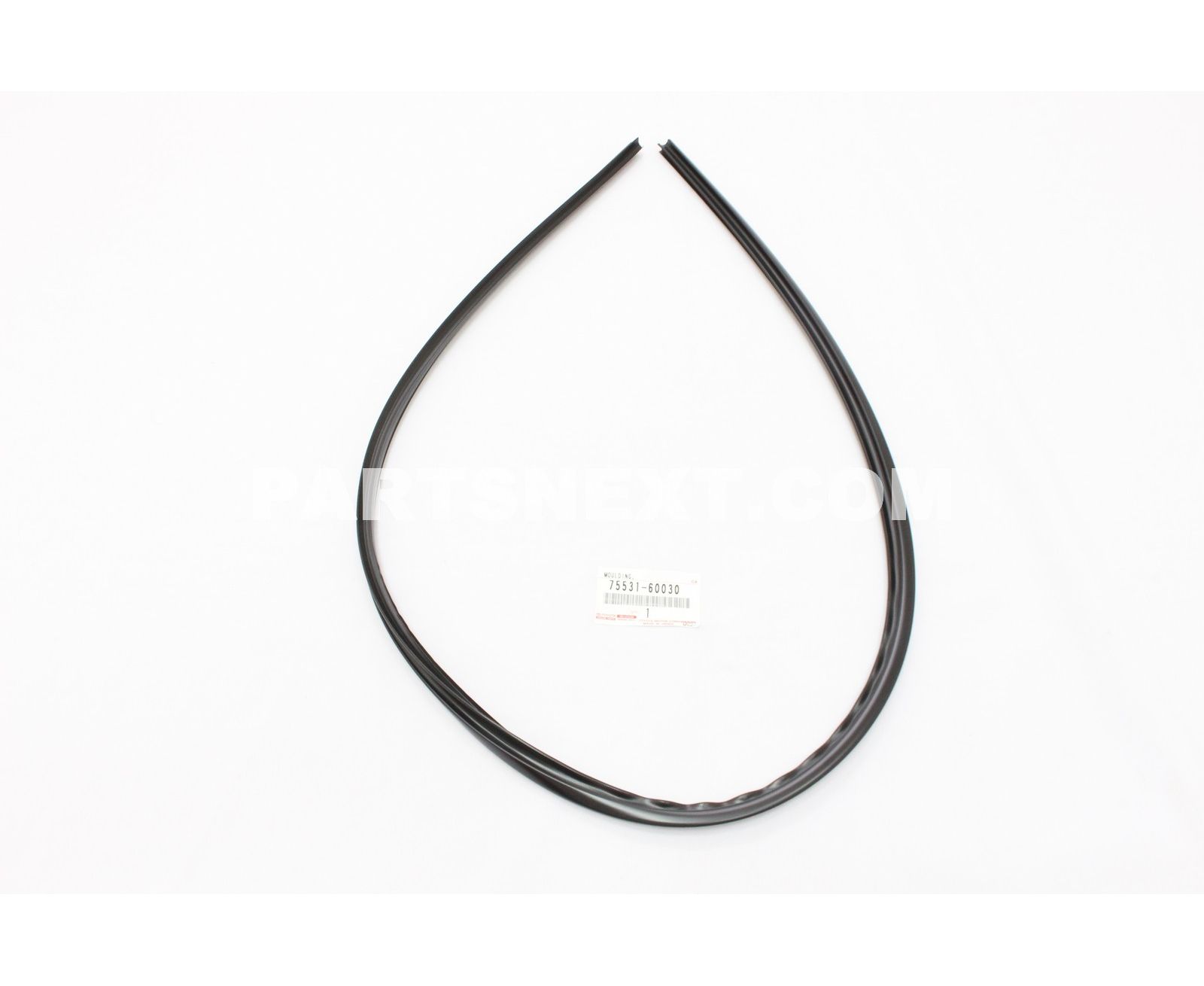 Toyota :: 75531-60030 MOULDING, WINDSHIELD, OUTER UPPER