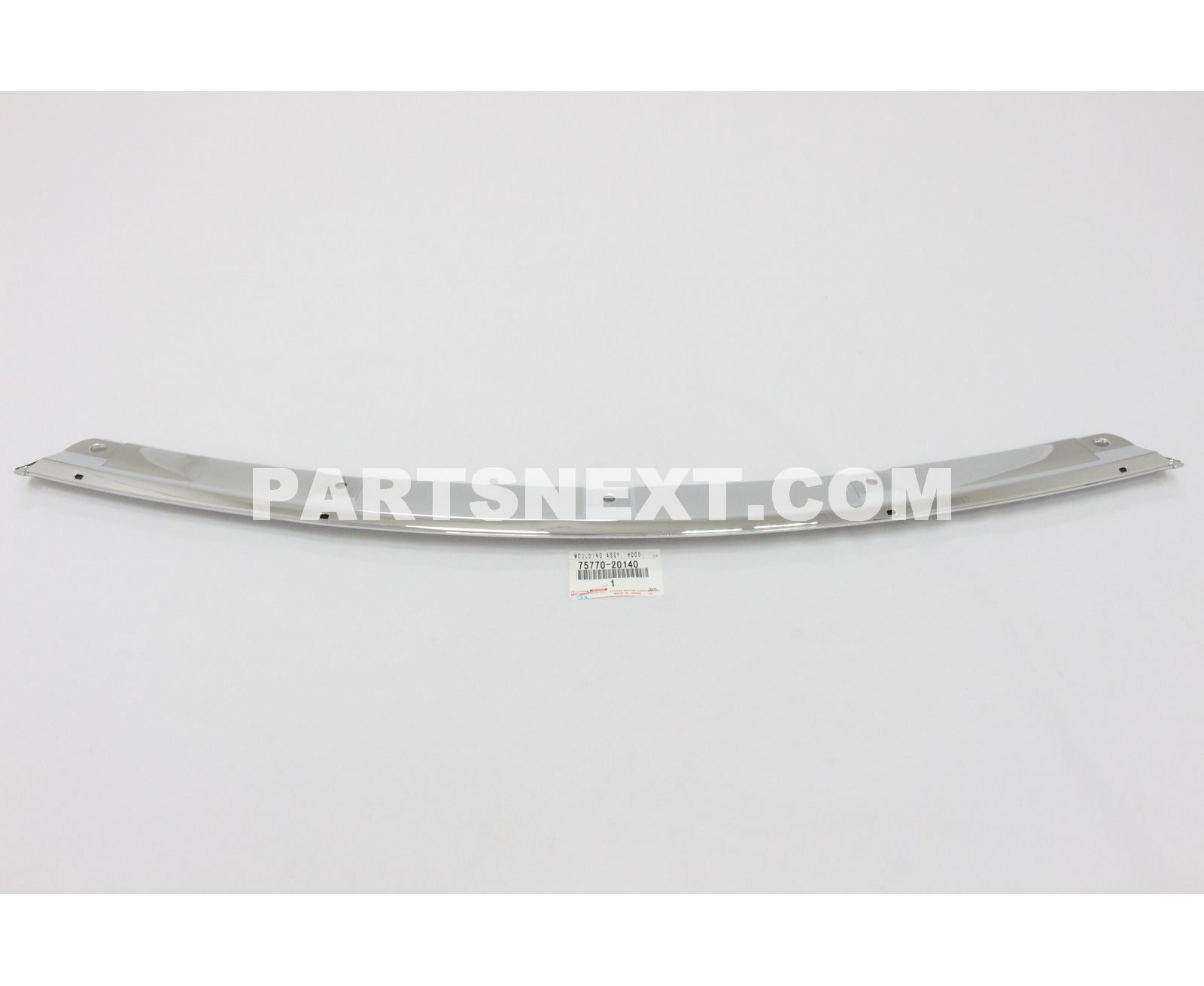 Toyota :: 75770-20140 MOULDING ASSY, HOOD, FRONT