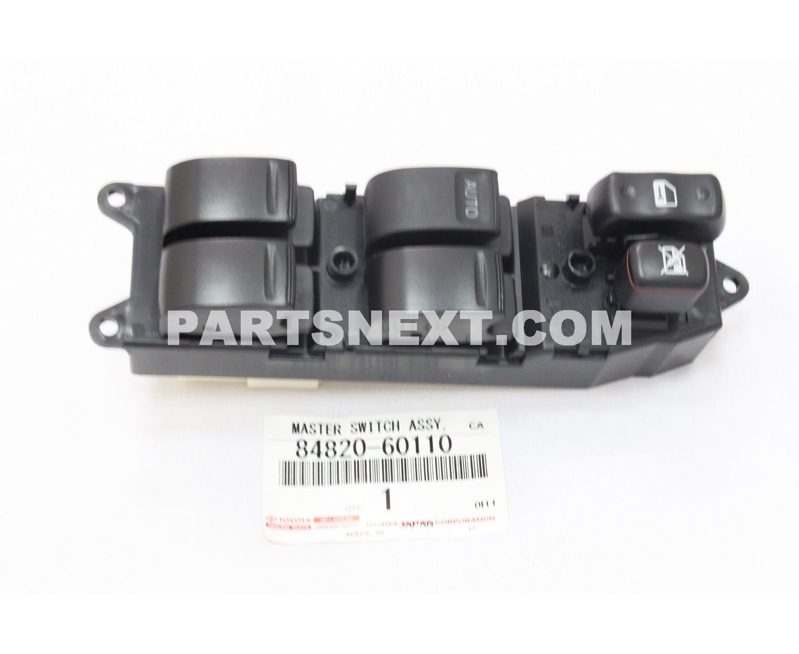Toyota :: 84820-60110 MASTER SWITCH ASSY, POWER WINDOW REGULATOR