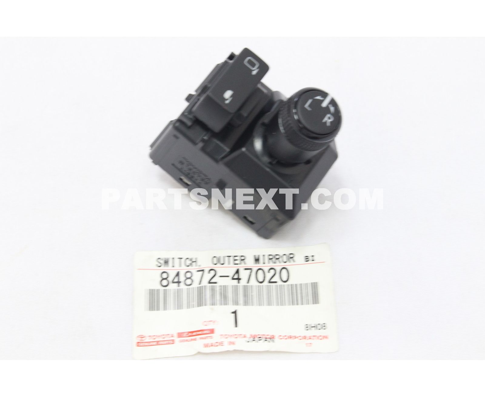 Toyota :: 84872-47020 SWITCH OUTER MIRROR