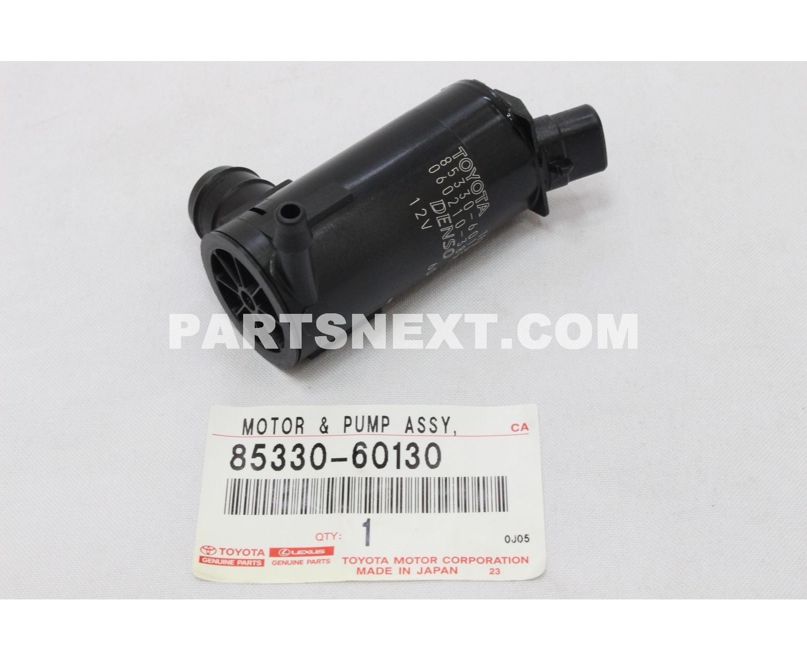 Toyota :: 85330-60130 MOTOR AND PUMP ASSY, WINDSHIELD WASHER