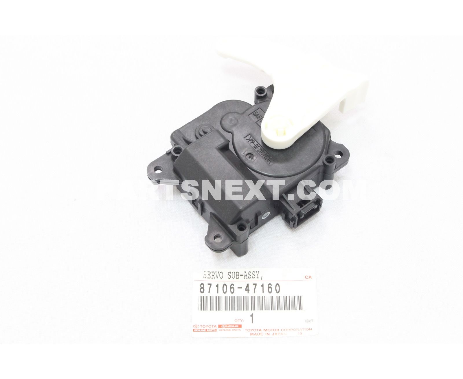 Toyota :: 87106-47160 DAMPER SERVO SUB-ASSY, BLOWER, NO.1
